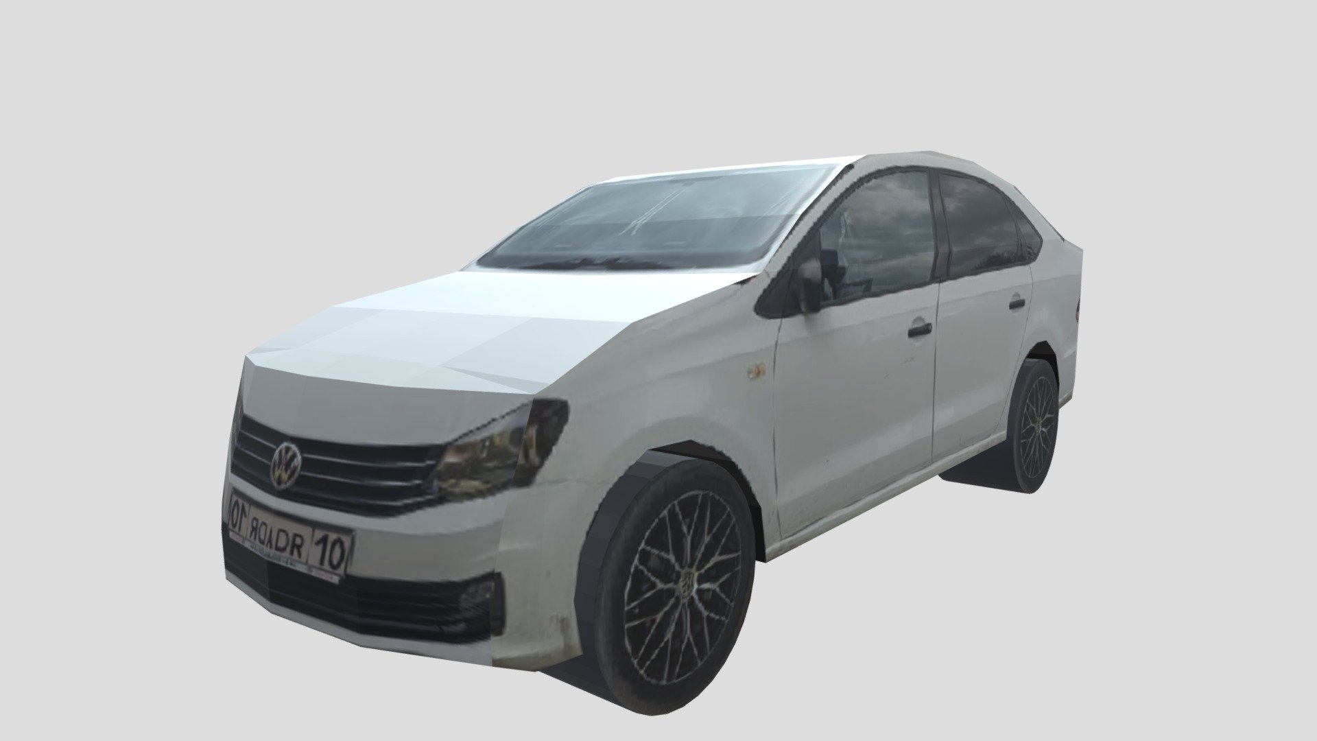 CAR White - Download Free 3D model by LEON elenaisakova248 ...