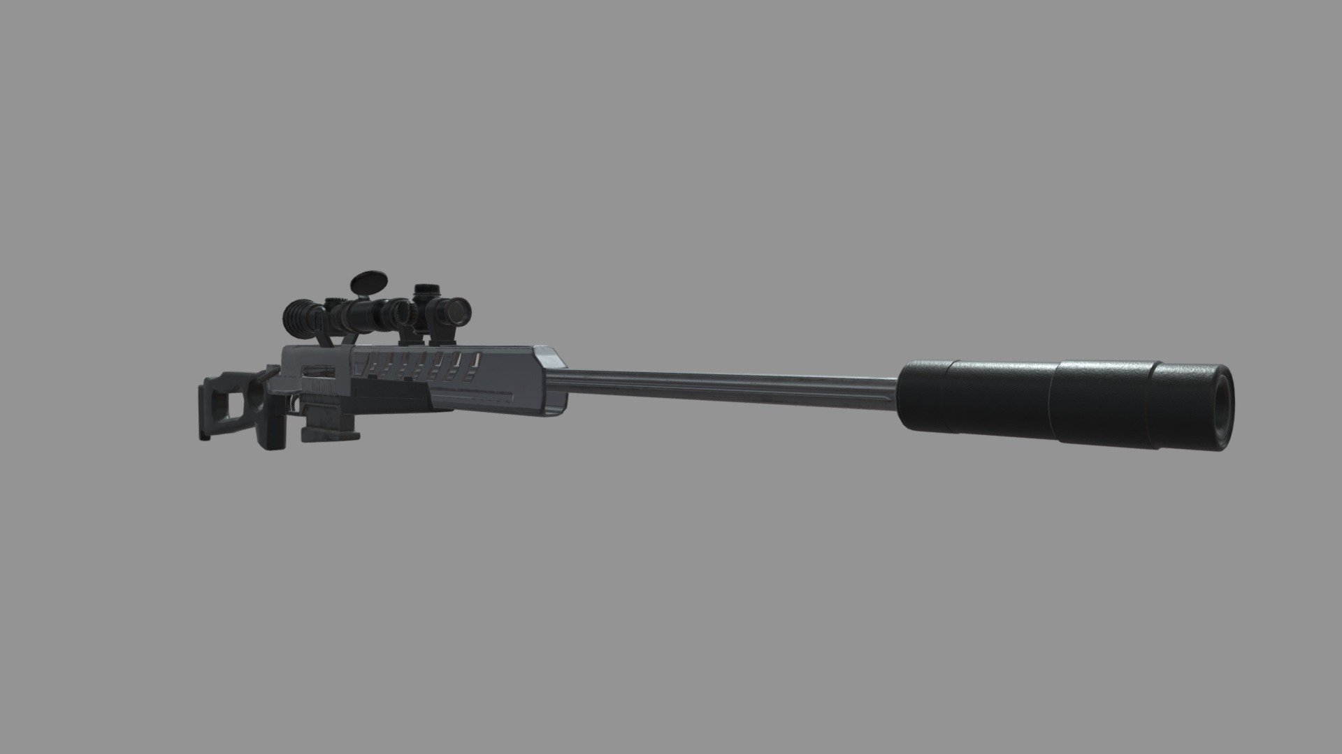 Sniper Rifle HDR (COD) - Download Free 3D model by V-Enterprises ...