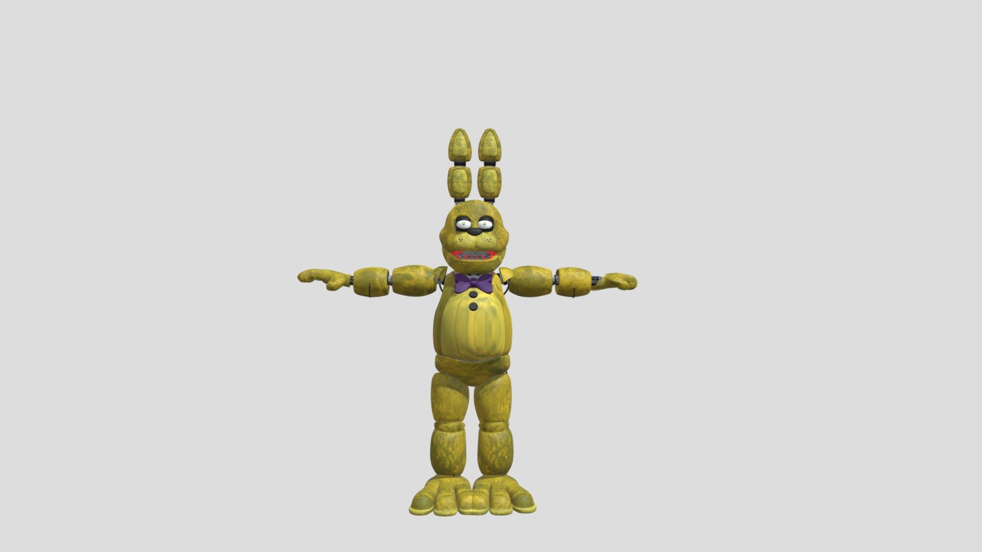 Classic Spring Bonnie - Download Free 3D model by dwall8611 [e105883 ...