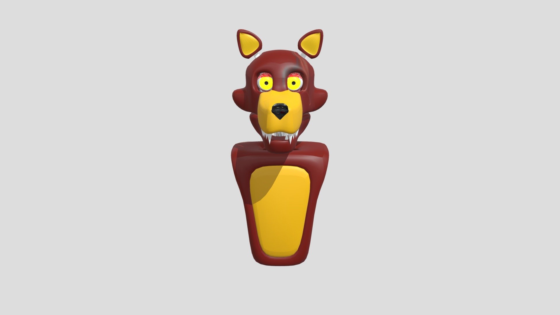 Foxy - 3D model by Ich_binMein [e1063cc] - Sketchfab