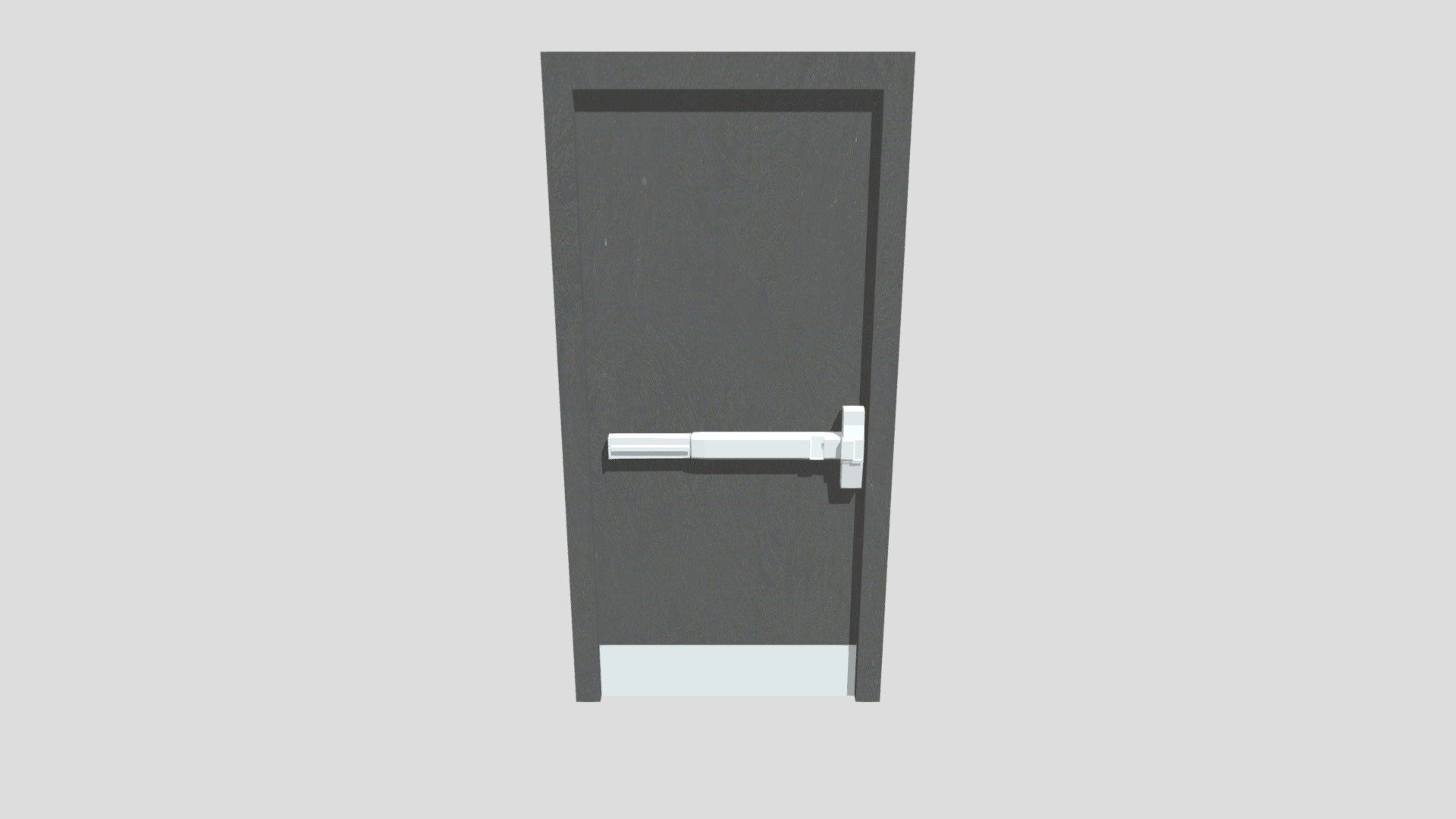 Fire Exit Door - Download Free 3D model by ohblublu [e106666] - Sketchfab
