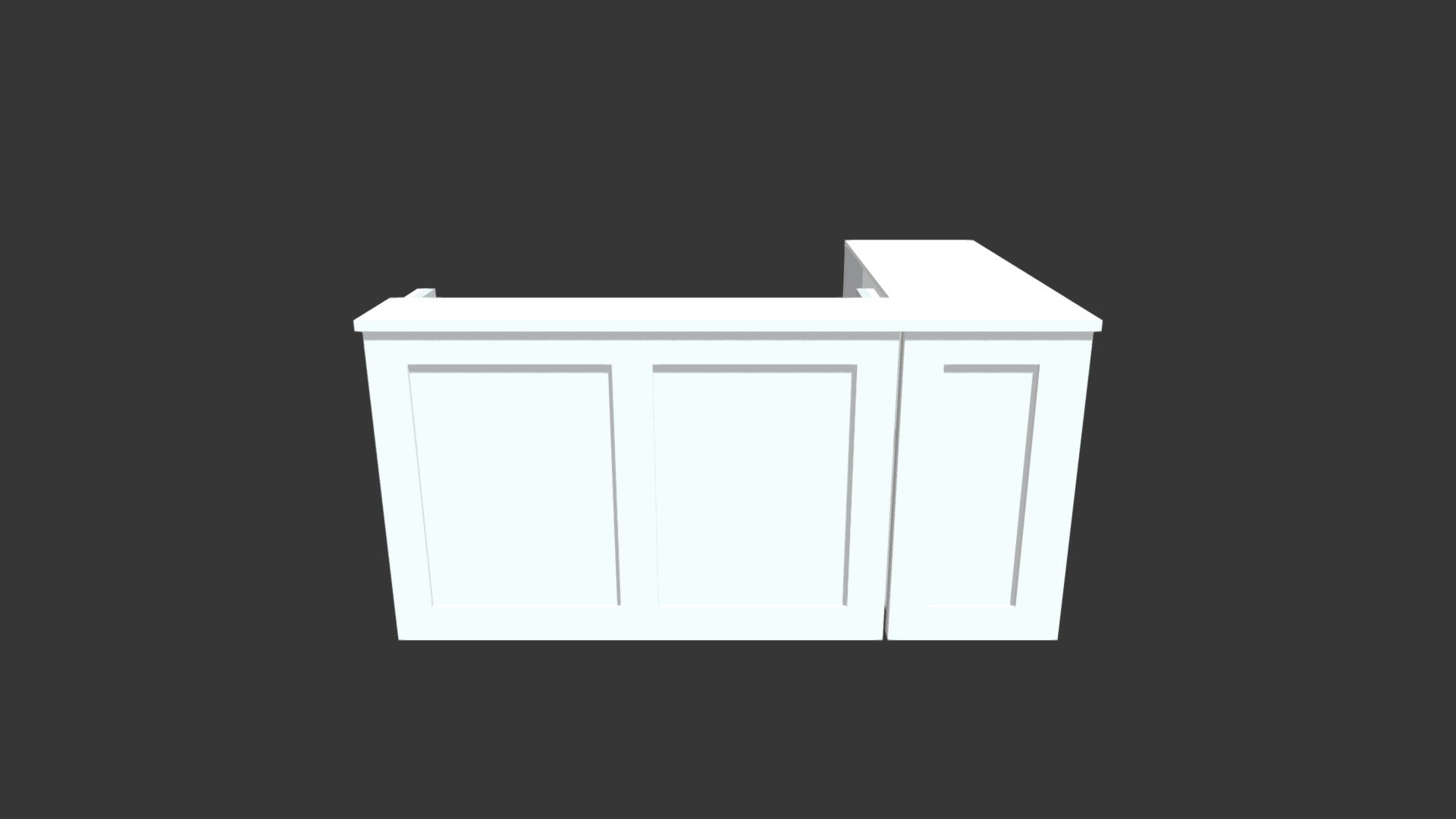Flat Pack Bars L Shape - 3D model by creativehack [e1067ed] - Sketchfab