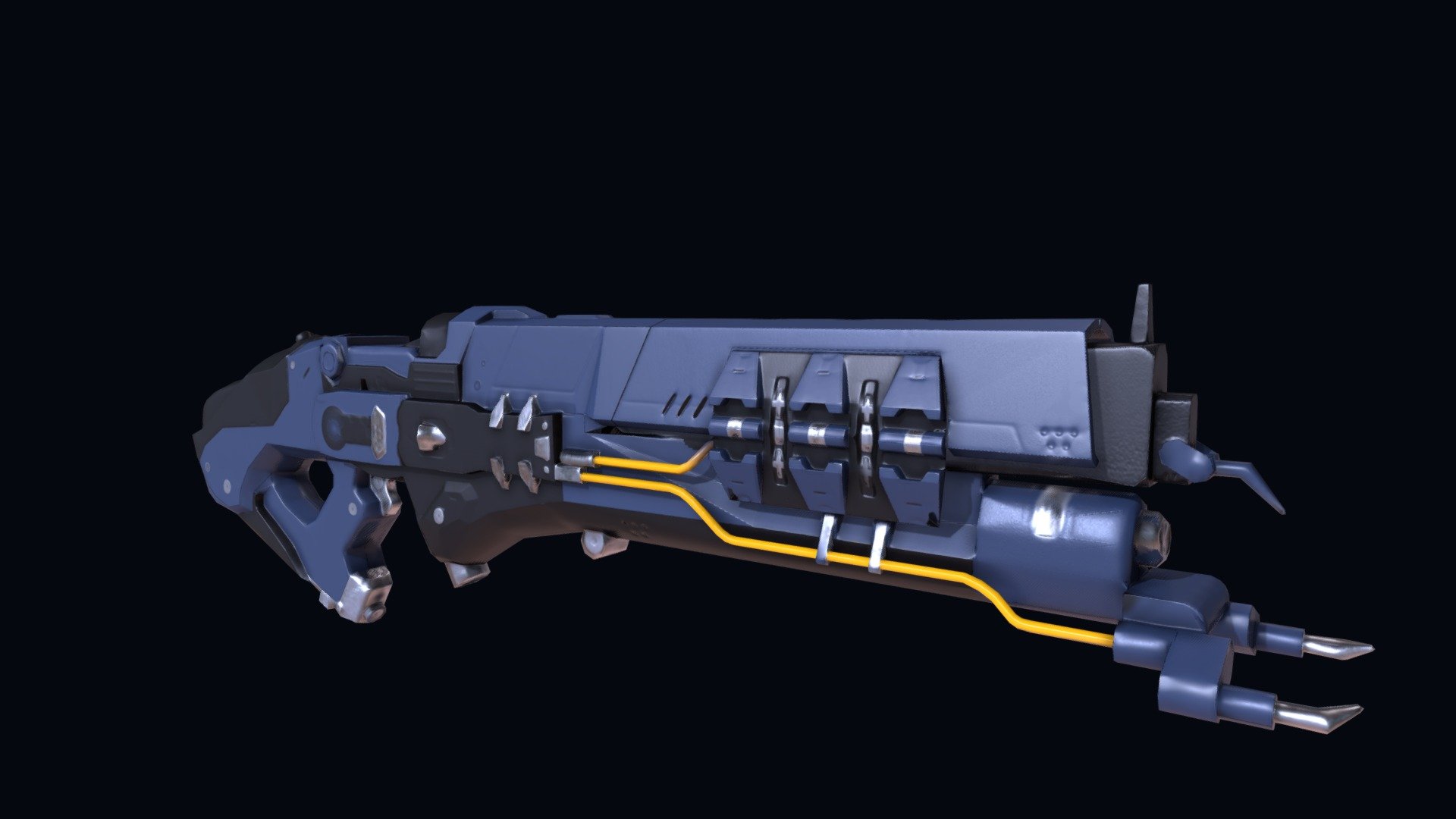 Lightning Gun Manuka Maeder - 3D model by Manuka Maeder (@EdenRising ...