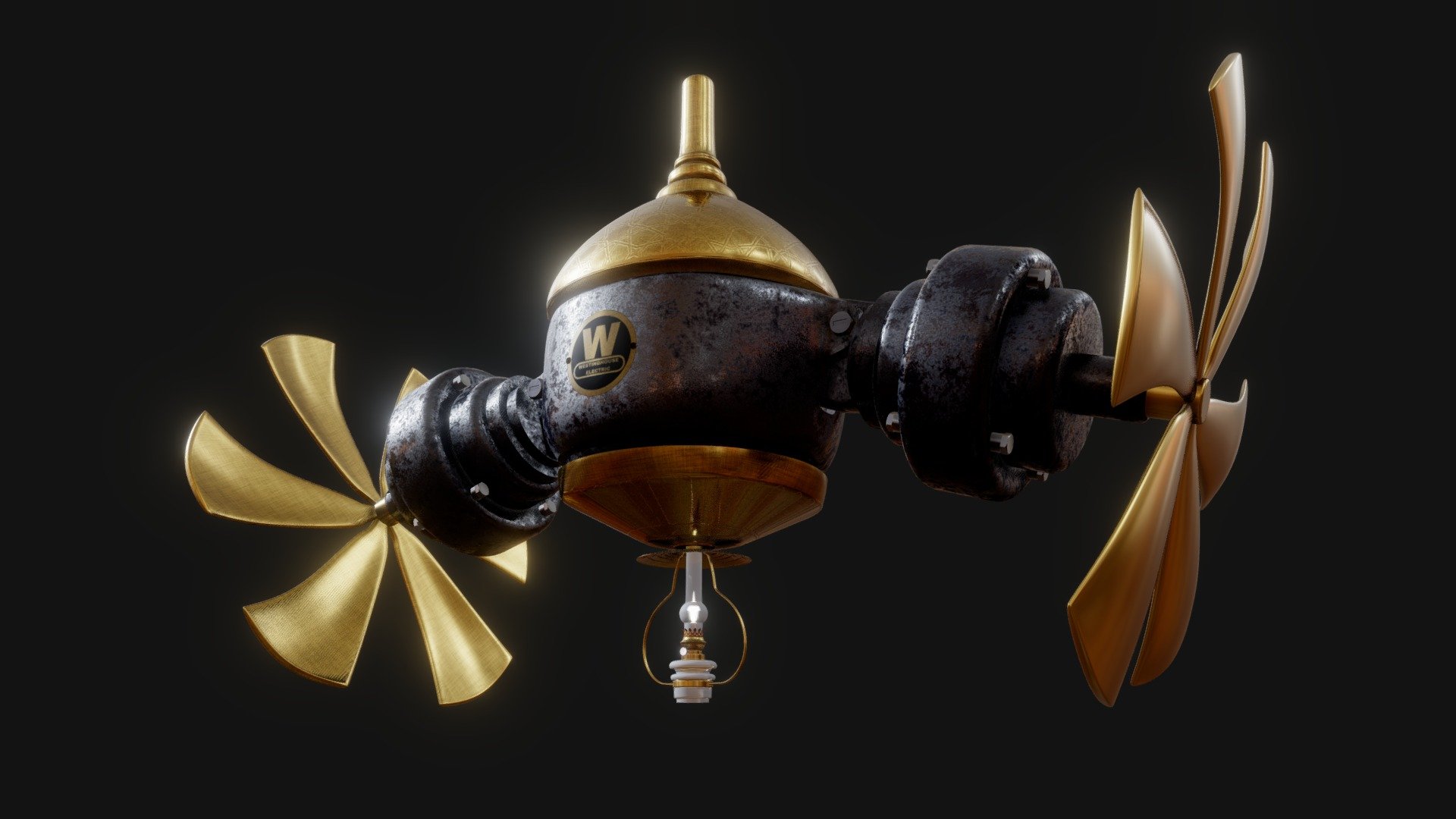 Gyro fan Westinghouse - Download Free 3D model by The Vipron (@The ...