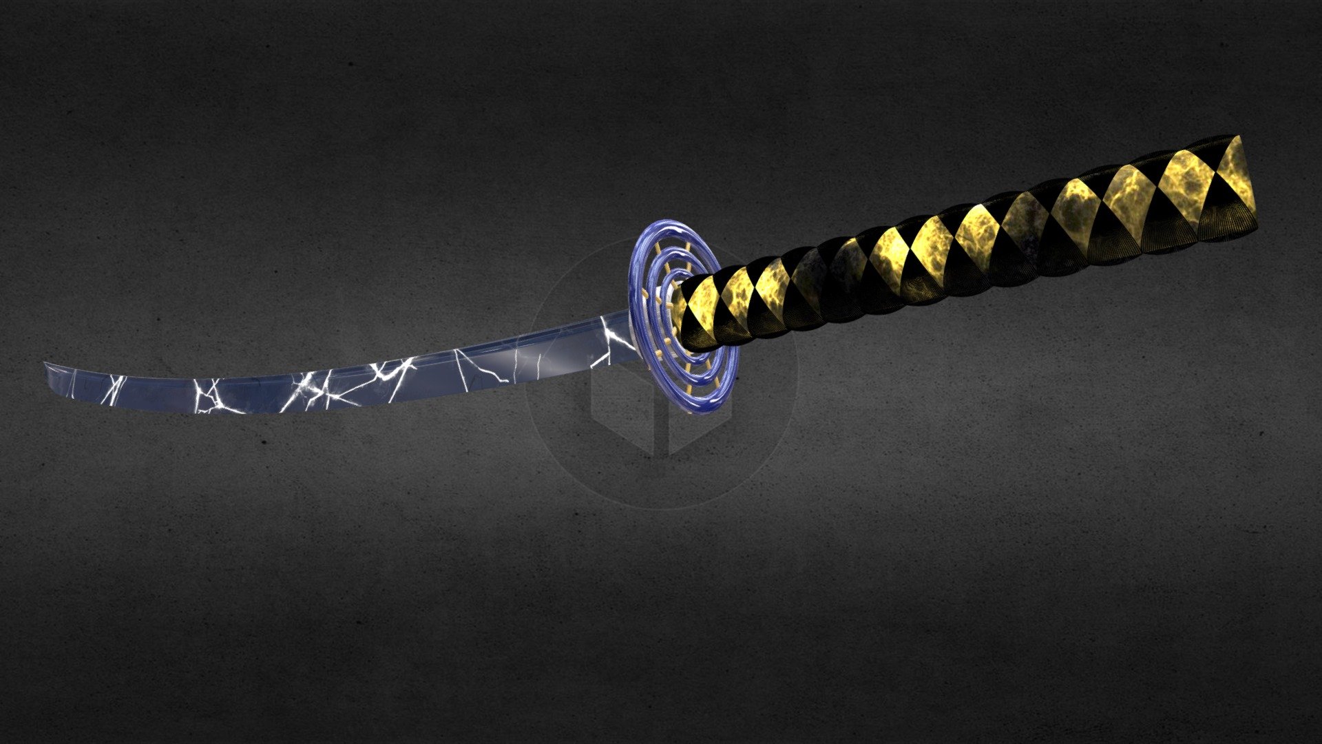 Samurai Tachi Sword - 3D model by itsyagirl_amber [e1085a8] - Sketchfab