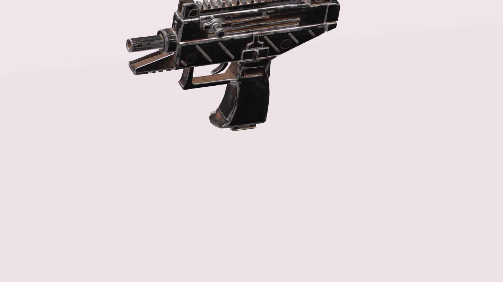 low poly gun - 3D model by nurselin (@nurselinkorler) [e108970] - Sketchfab