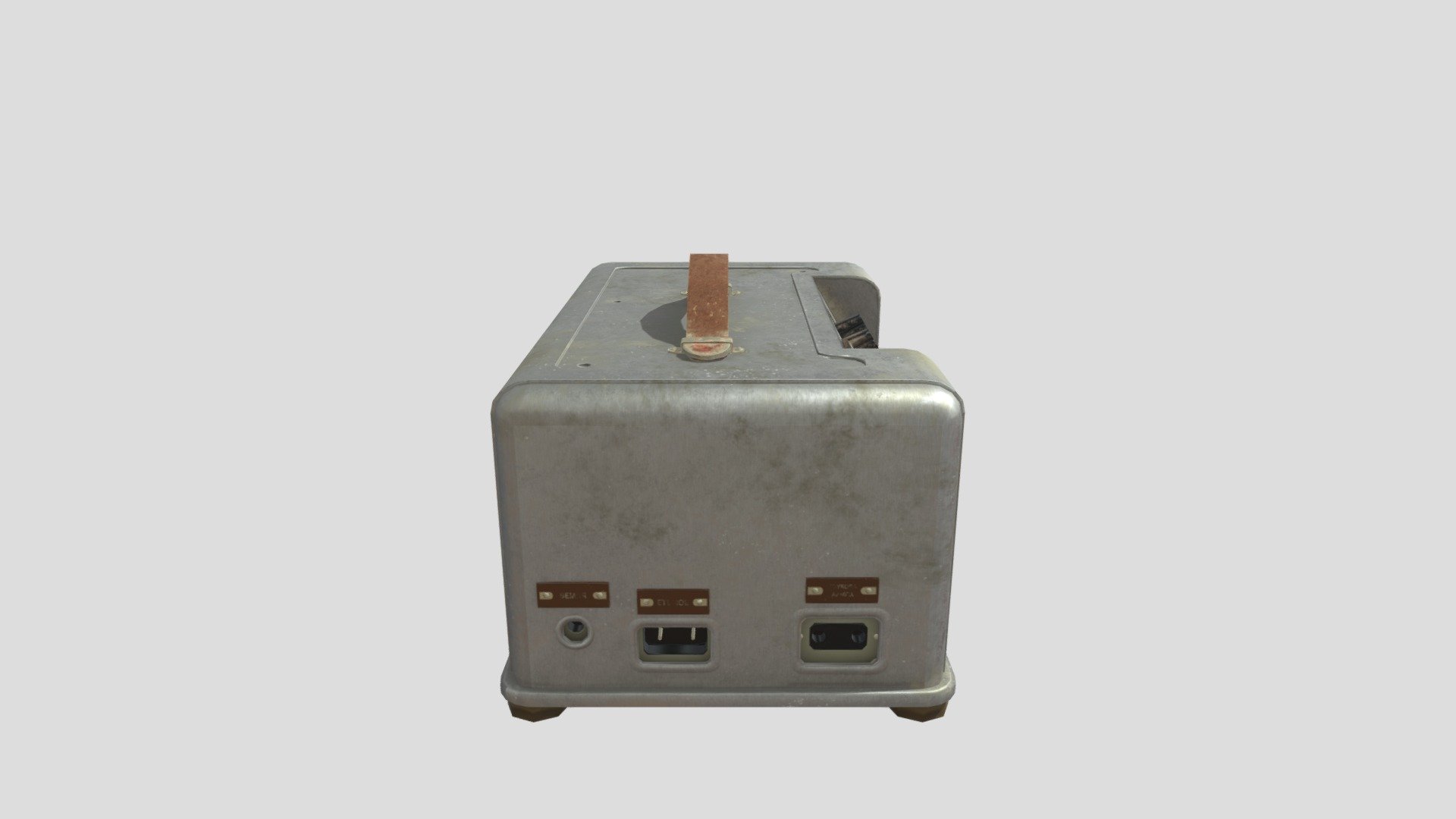 Old aluminum box - 3D model by noahnawa [e108d96] - Sketchfab
