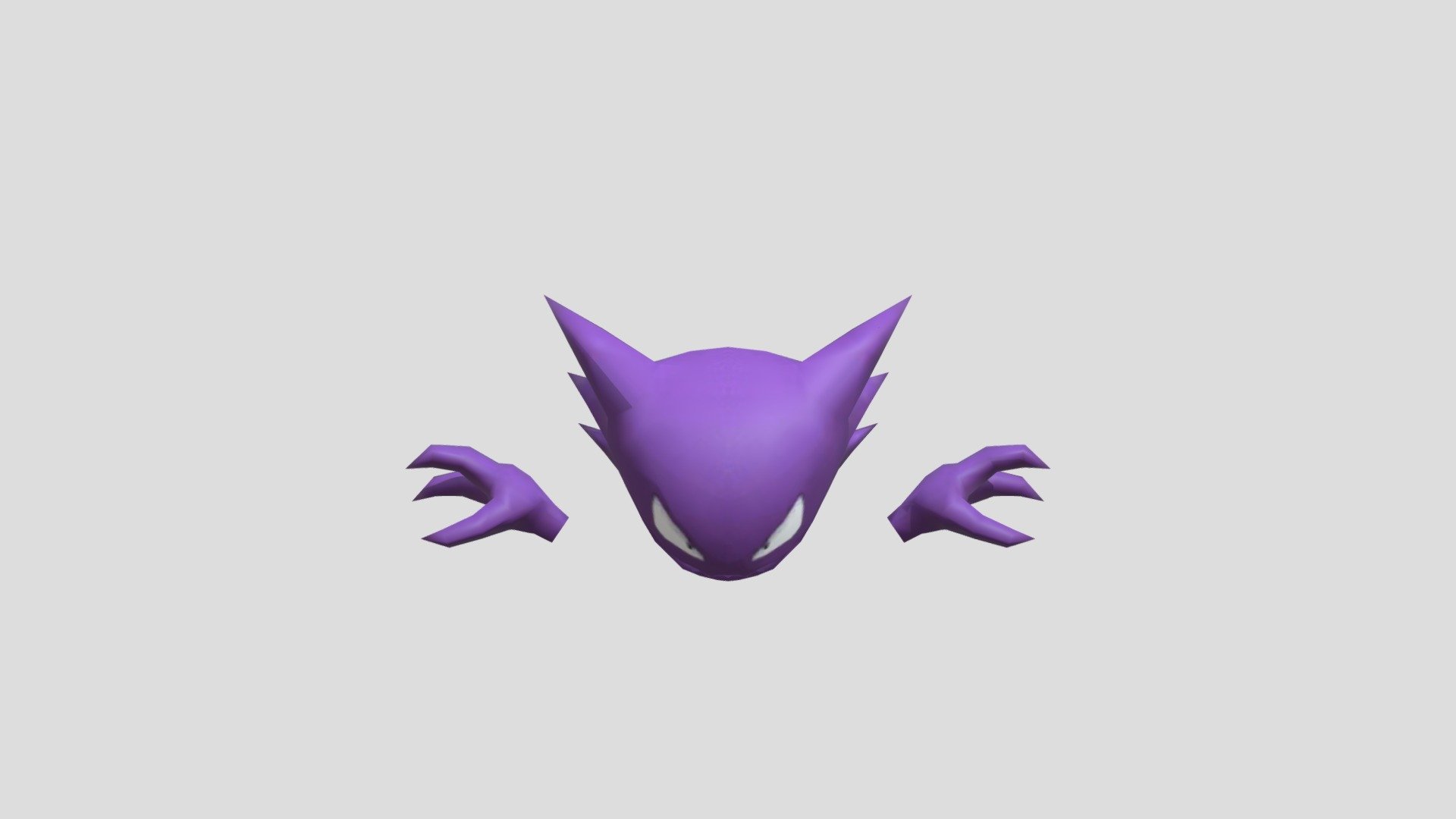 3DS - Pokemon Supe 093 Haunter - 3D model by Oui (@metooanicet ...
