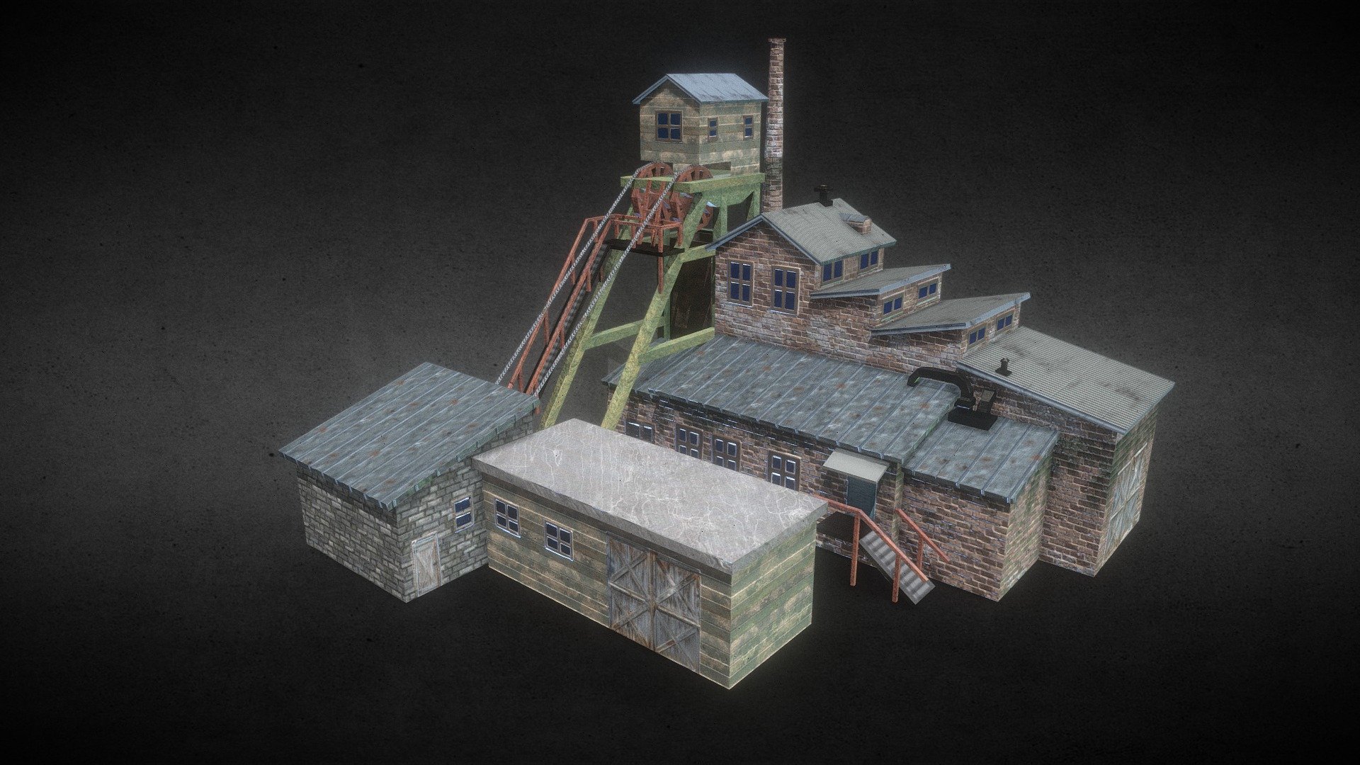 Iron Mines - 3D model by WebDev Wdc (@Webskitters3D) [e10a0e7] - Sketchfab