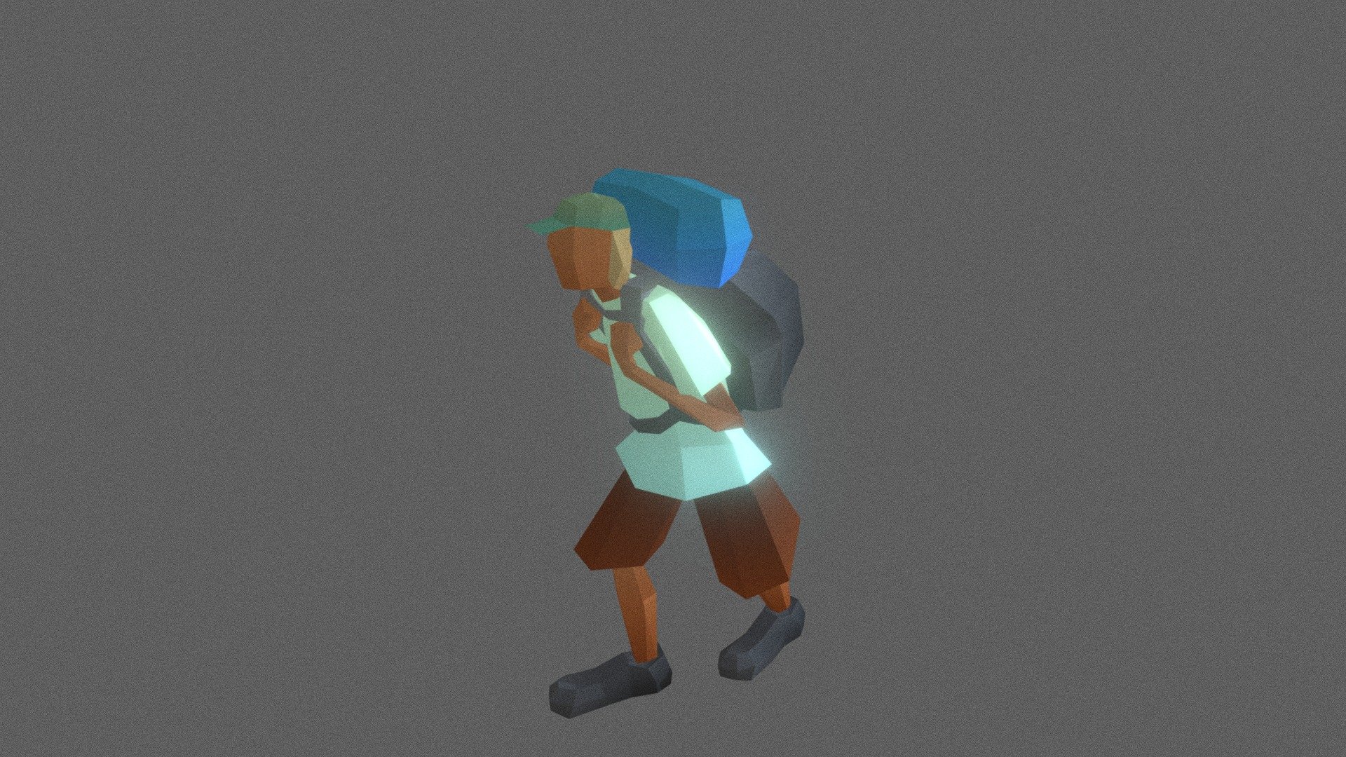 Backpacker - Download Free 3D model by nolanfa [e10a22c] - Sketchfab