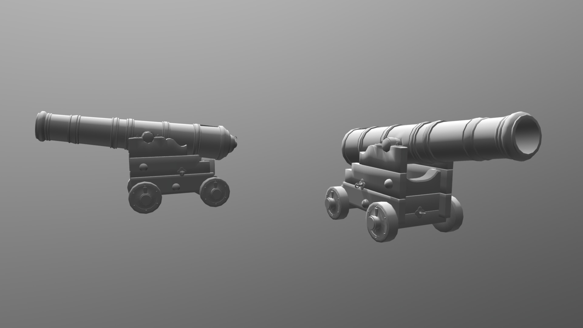 Cañones - 3D model by javieraguilar [e10d27a] - Sketchfab