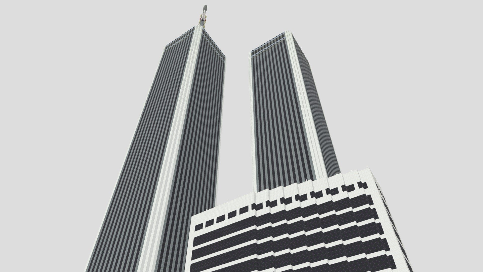 World Trade Center - 2021 - Download Free 3D model by Minecrafter1984 ...