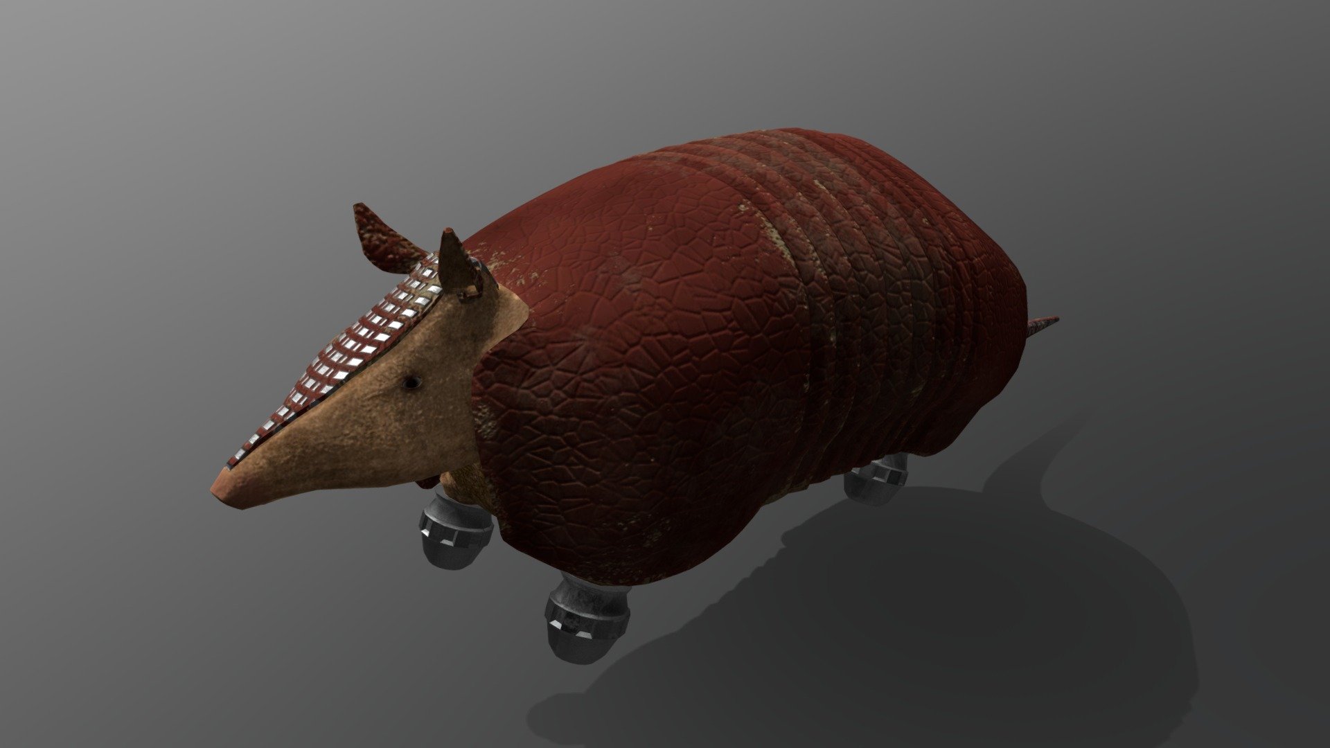 Space Armadillo Animated - 3D model by Noah_Goyette [e10ea02] - Sketchfab