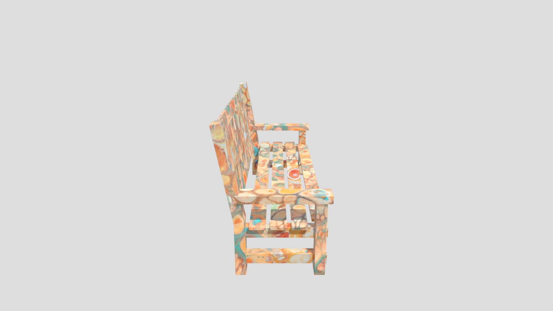 Bench - 3D model by CathrineSageng [e10fb2a] - Sketchfab