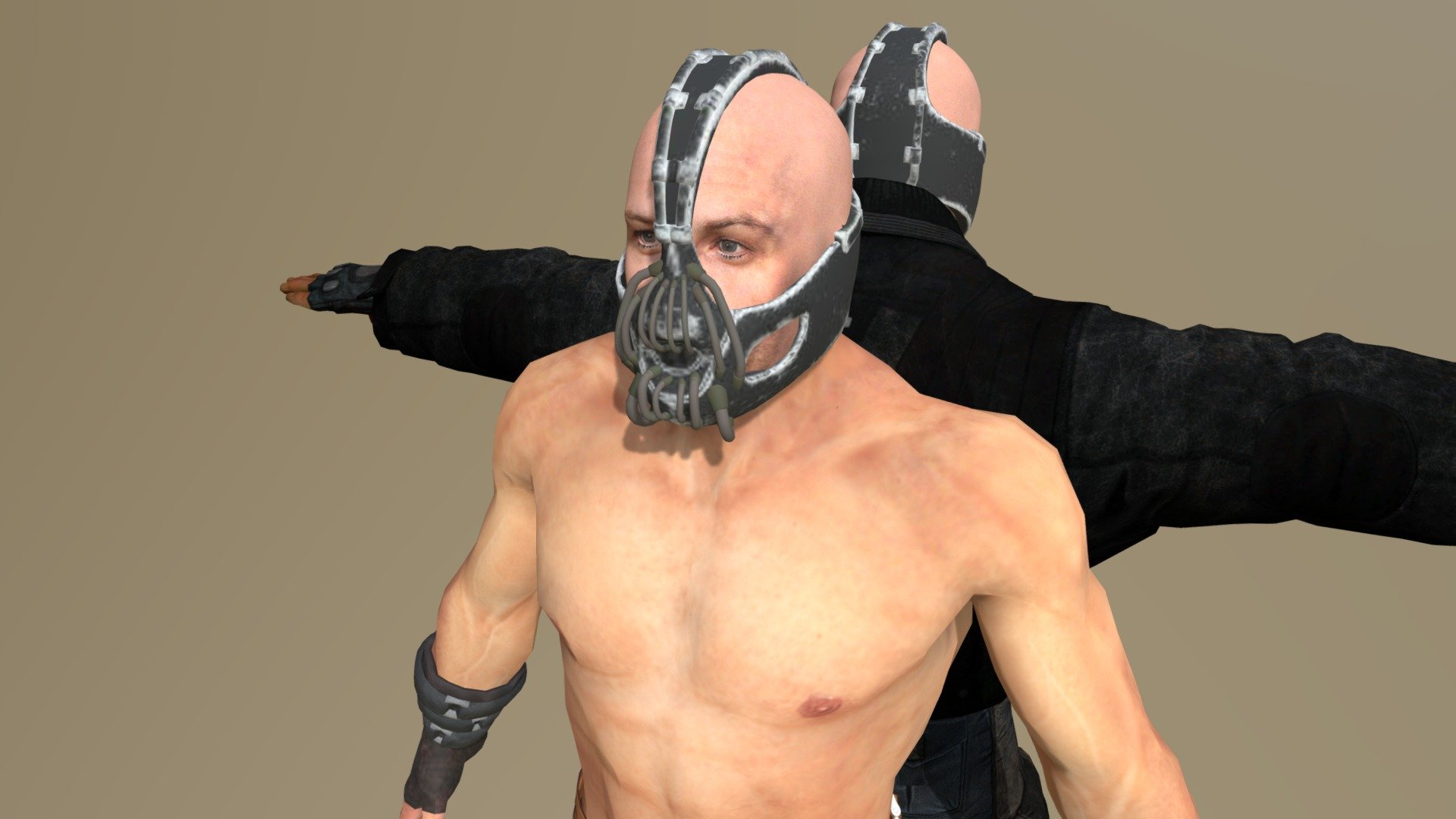 BANE THE DARK KNIGHT RISES - 3D model by KIR (@sukirman) [e1102f7] - Sketchfab