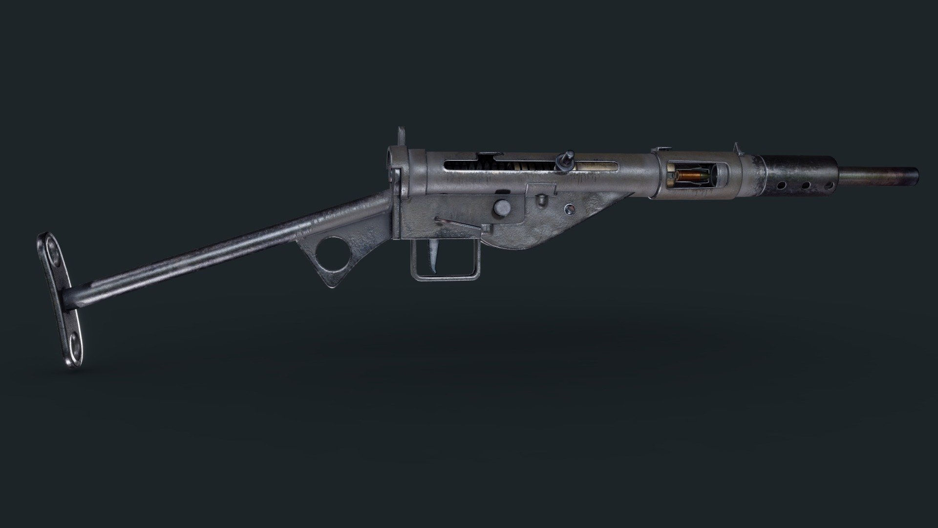 STEN - Buy Royalty Free 3D model by Voronin_37 [e111336] - Sketchfab Store