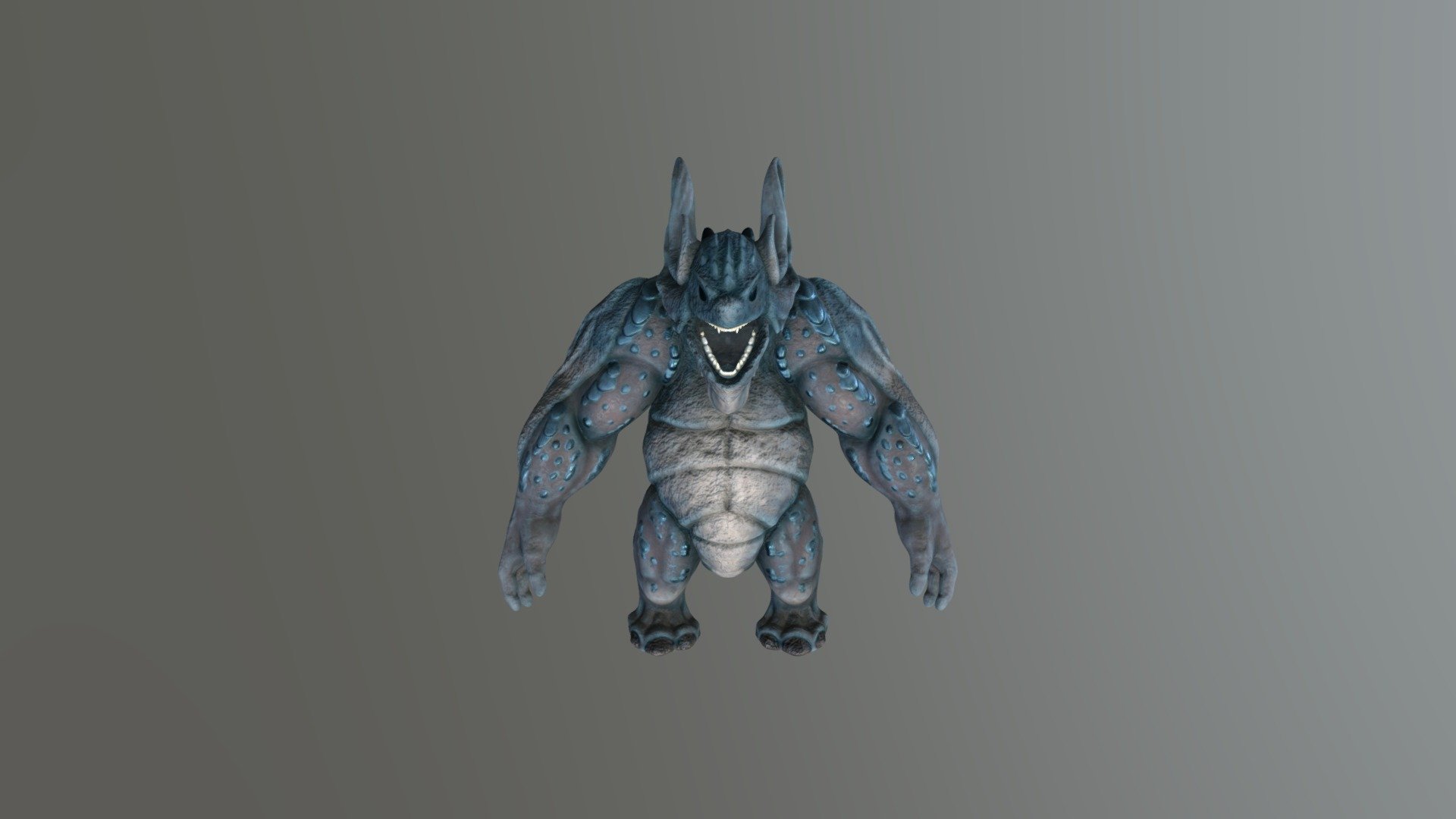 Monster - 3D model by Melyzaelle [e11159e] - Sketchfab