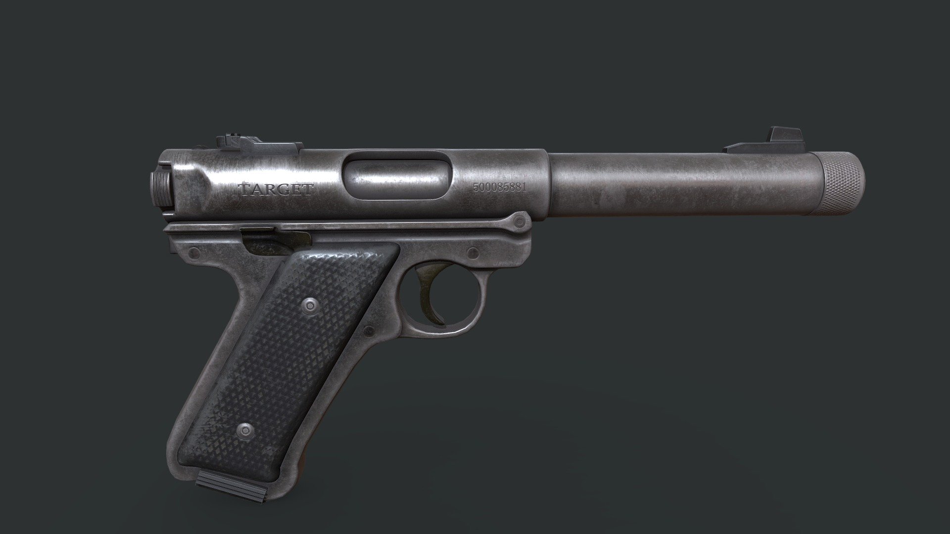 ruger_mark4 - Download Free 3D model by yiuken (@m1477192083) [e11369e ...