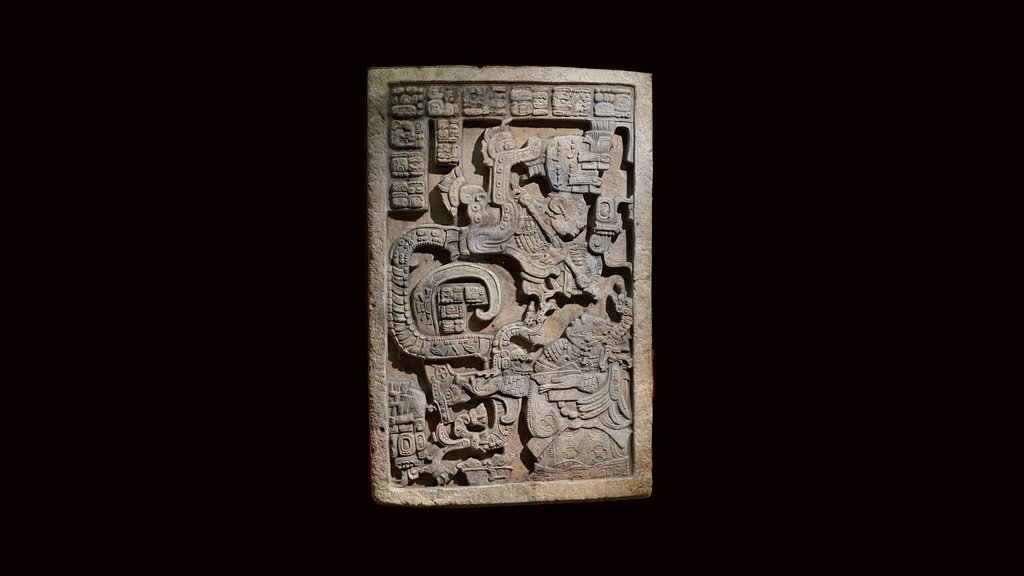 Yaxchilan Lintel 25 - A 3D model collection by Thomas Flynn ...