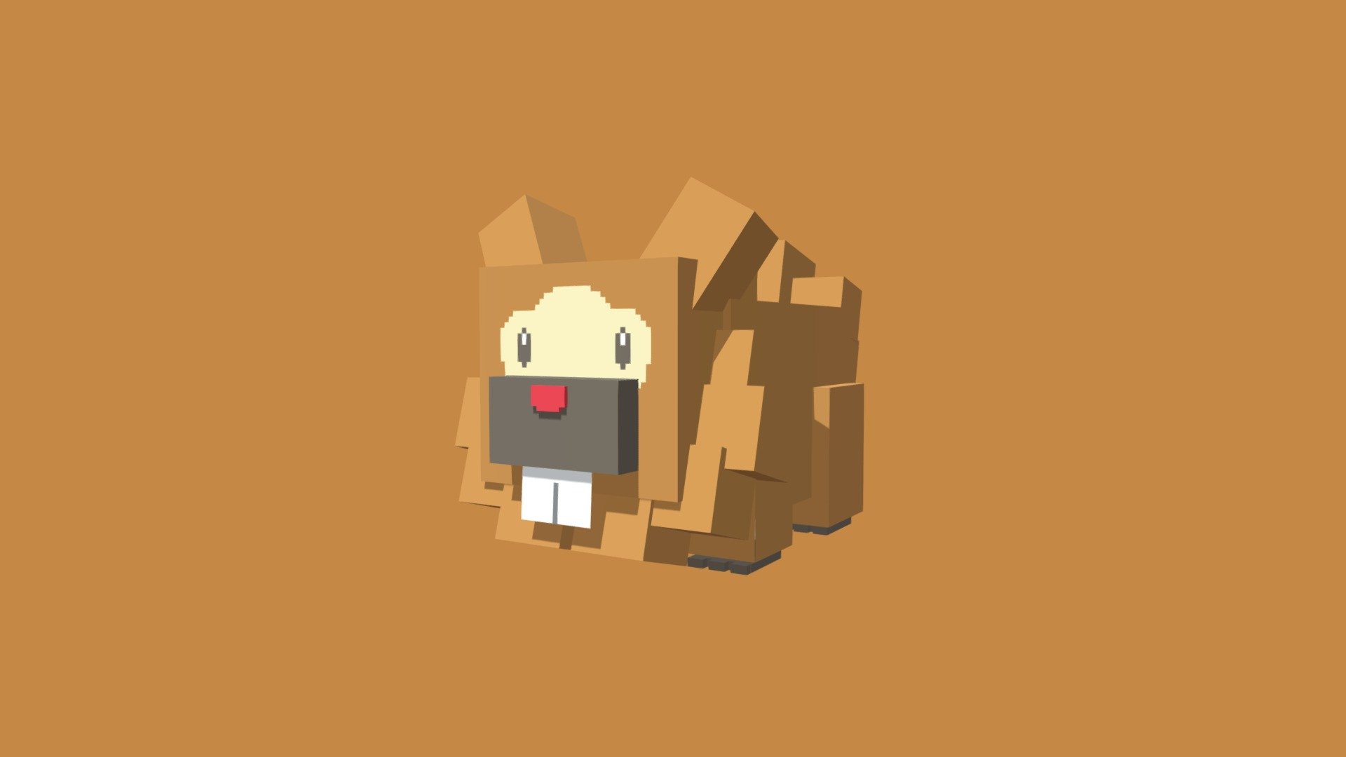 Bidoof - 3D model by marioplumer71 [e115386] - Sketchfab