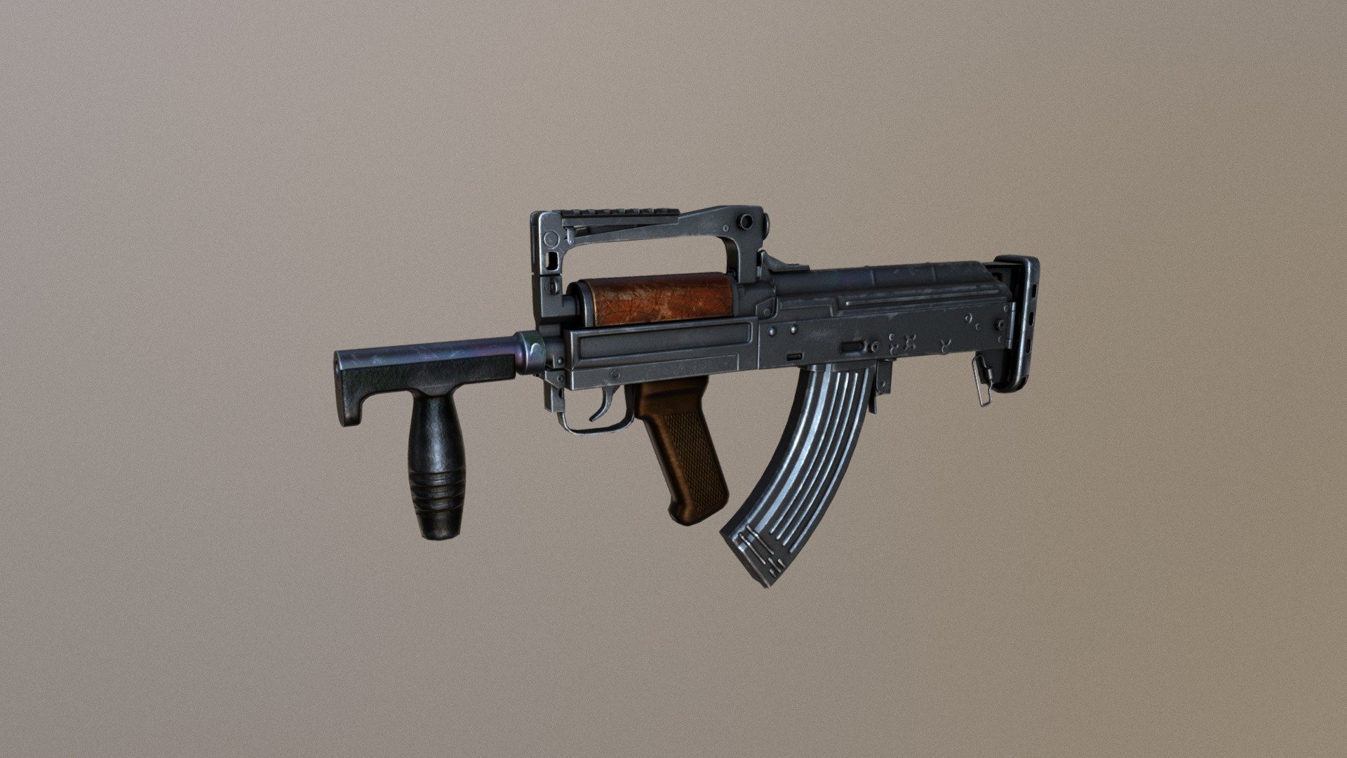 Groza - 3D model by mcmxcg [e115ed9] - Sketchfab