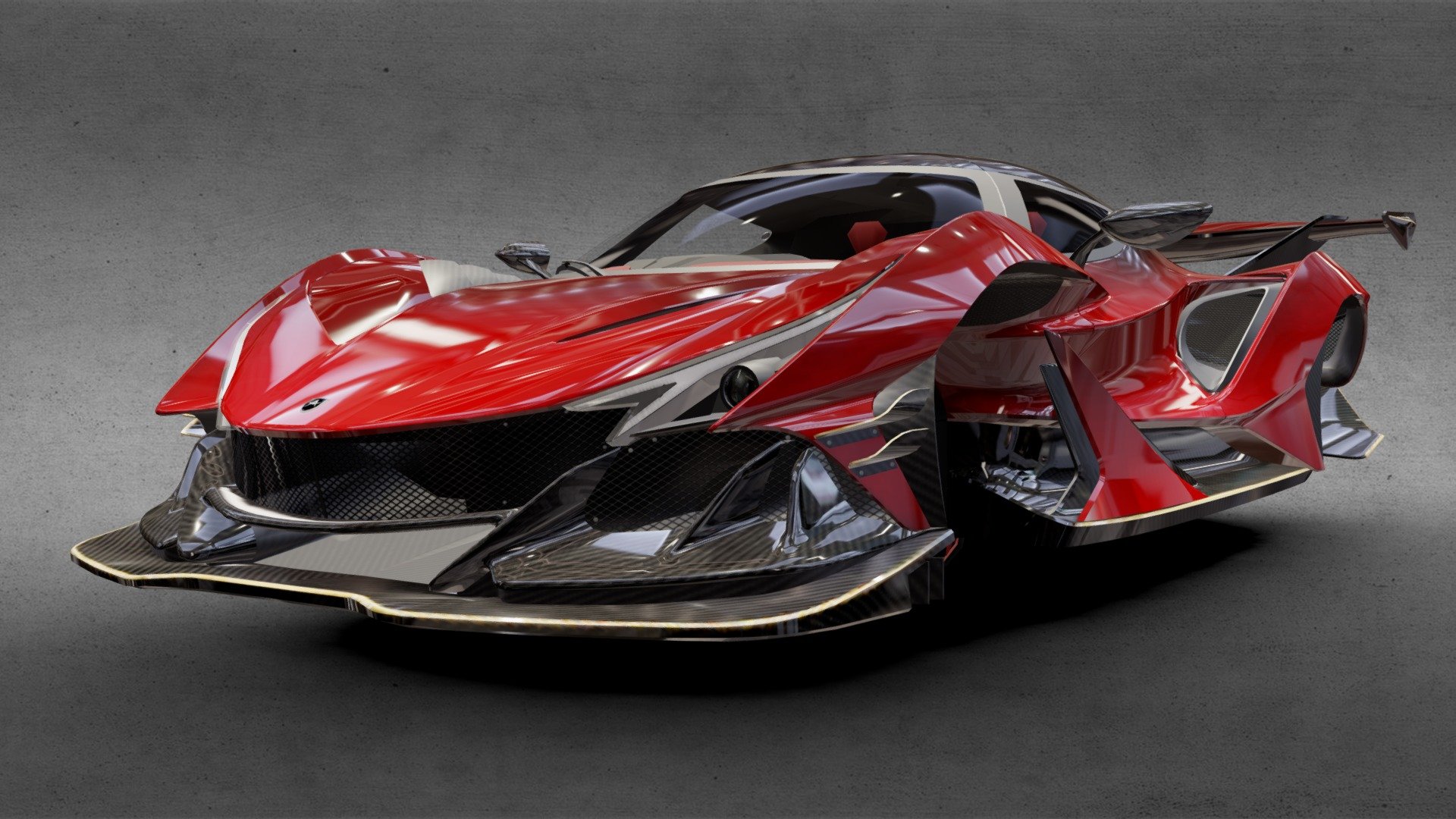 [Real Racing 3] 2018 Apollo Intensa Emozione - Download Free 3D model ...