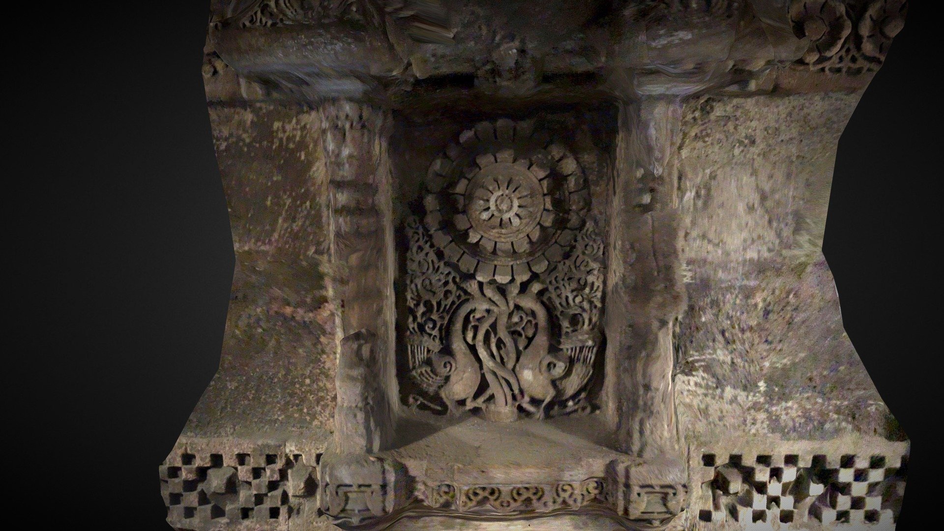 Dada Harir Stepwell (Vav) Ahmedabad Gujarat. - 3D model by Doron ...