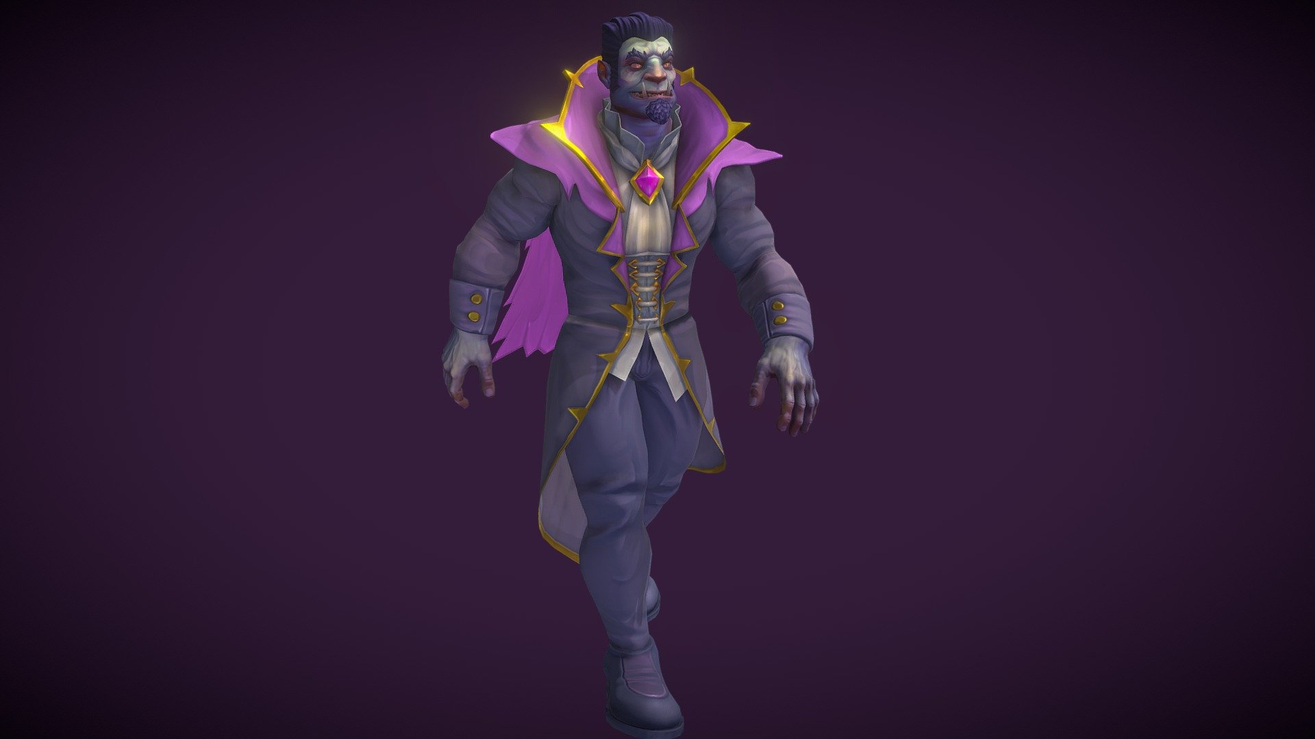Stylized Orc Male Vampire(Outfit) - 3D model by N-hance Studio ...