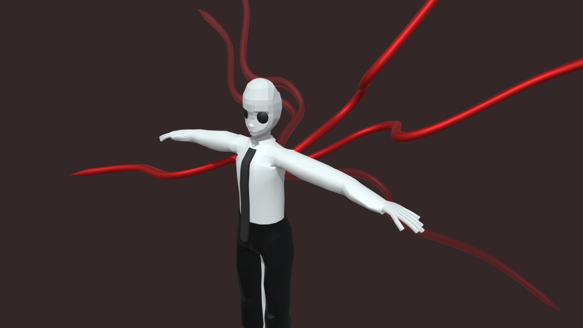 Slenderman - 3D model by Dspaez [e11abce] - Sketchfab