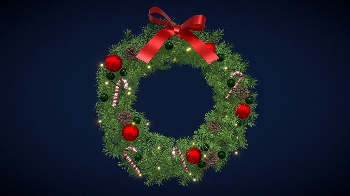 Wreath 3D models - Sketchfab