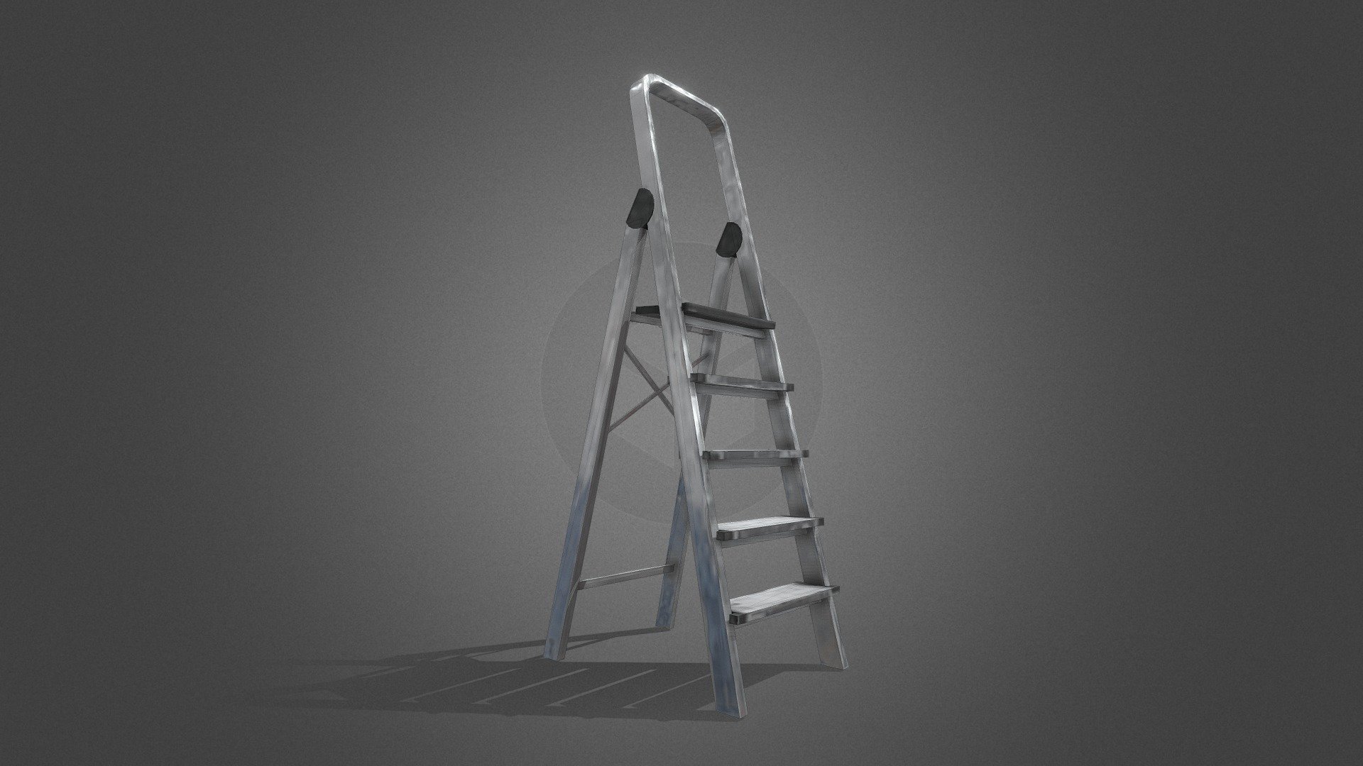 Folding Ladder - Buy Royalty Free 3D model by joseVG (@josevillotguisan ...