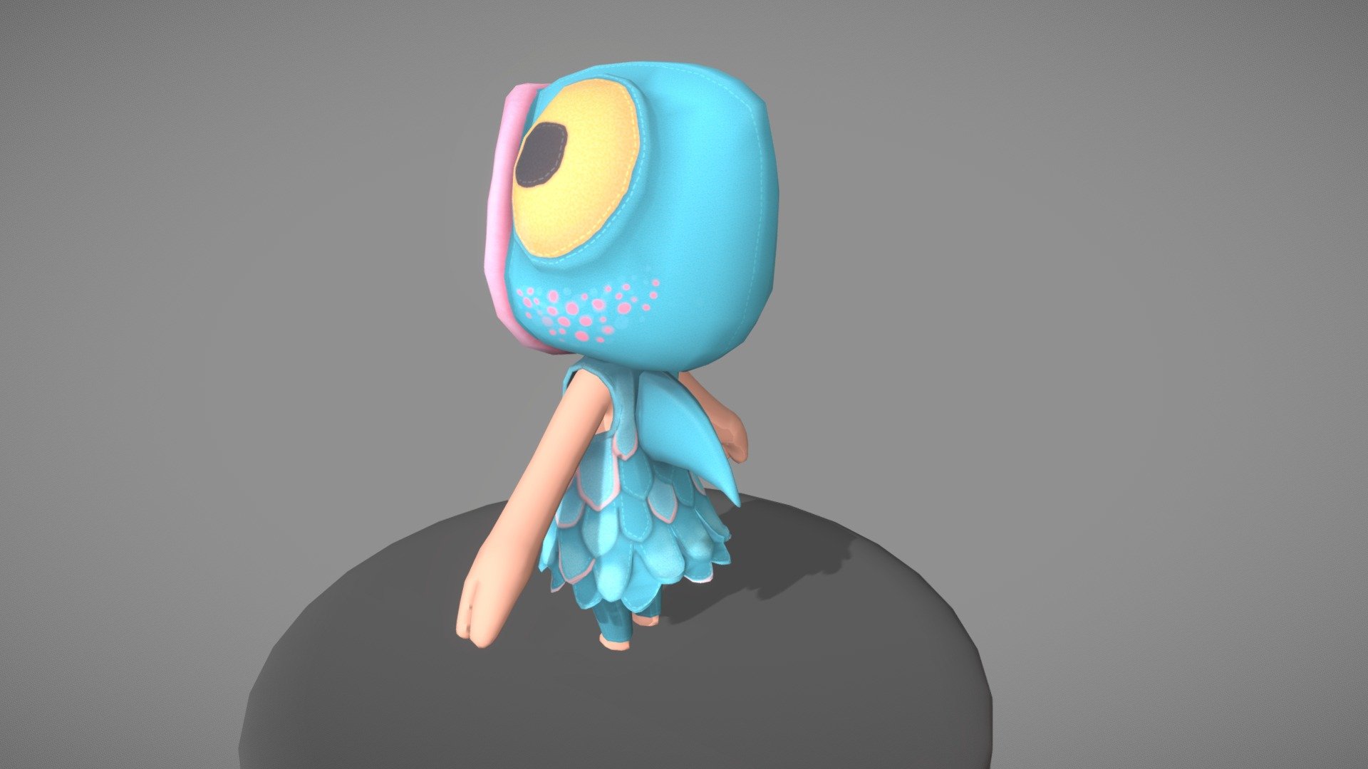 FishDress - 3D model by Lummer [e11cc60] - Sketchfab