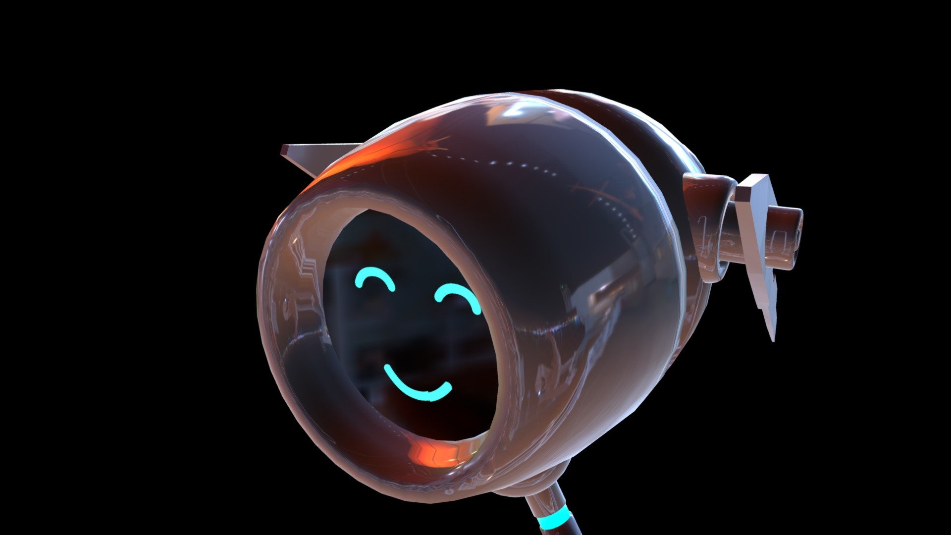 Happy drone - 3D model by LBruene [e11cc86] - Sketchfab