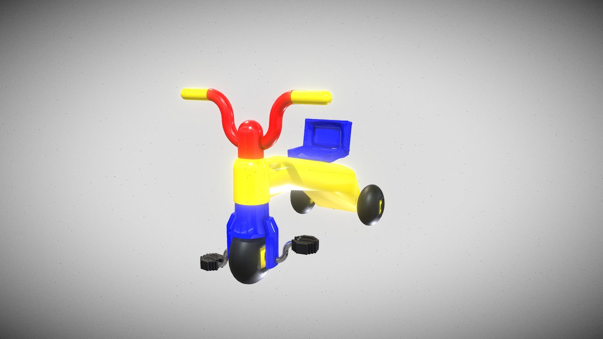 Children's Tricycle – Playful Design - 3D model by Benas20 [e11d646 ...
