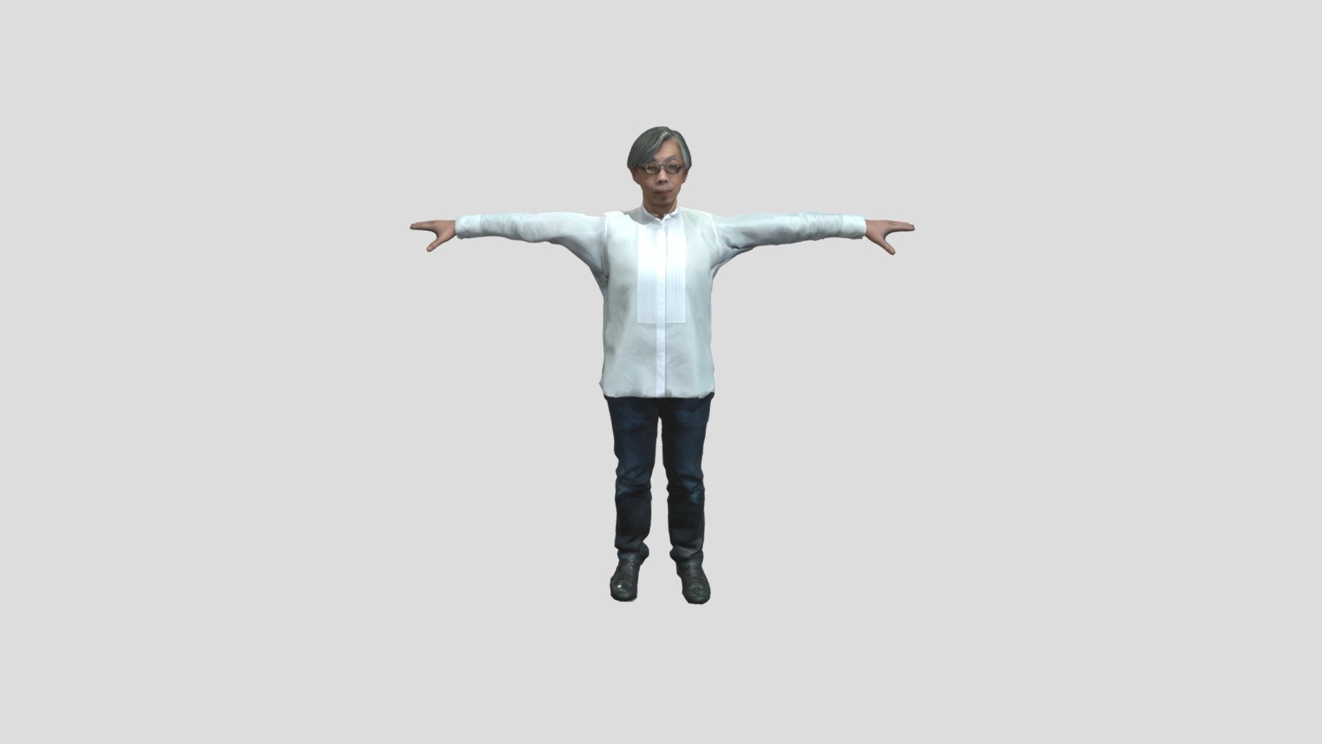 T Pose Fbx-bin - 3D model by naotakafujii [e11d849] - Sketchfab