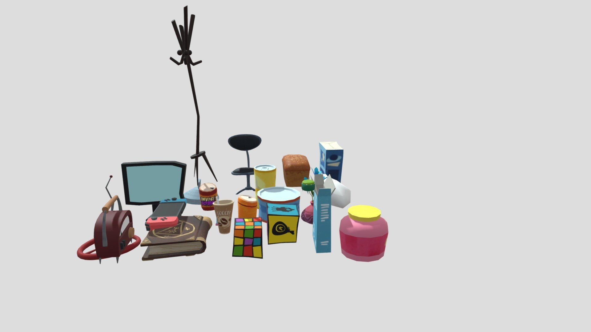 Hello Neighbor Objects - Download Free 3D model by Juandaneitor master ...
