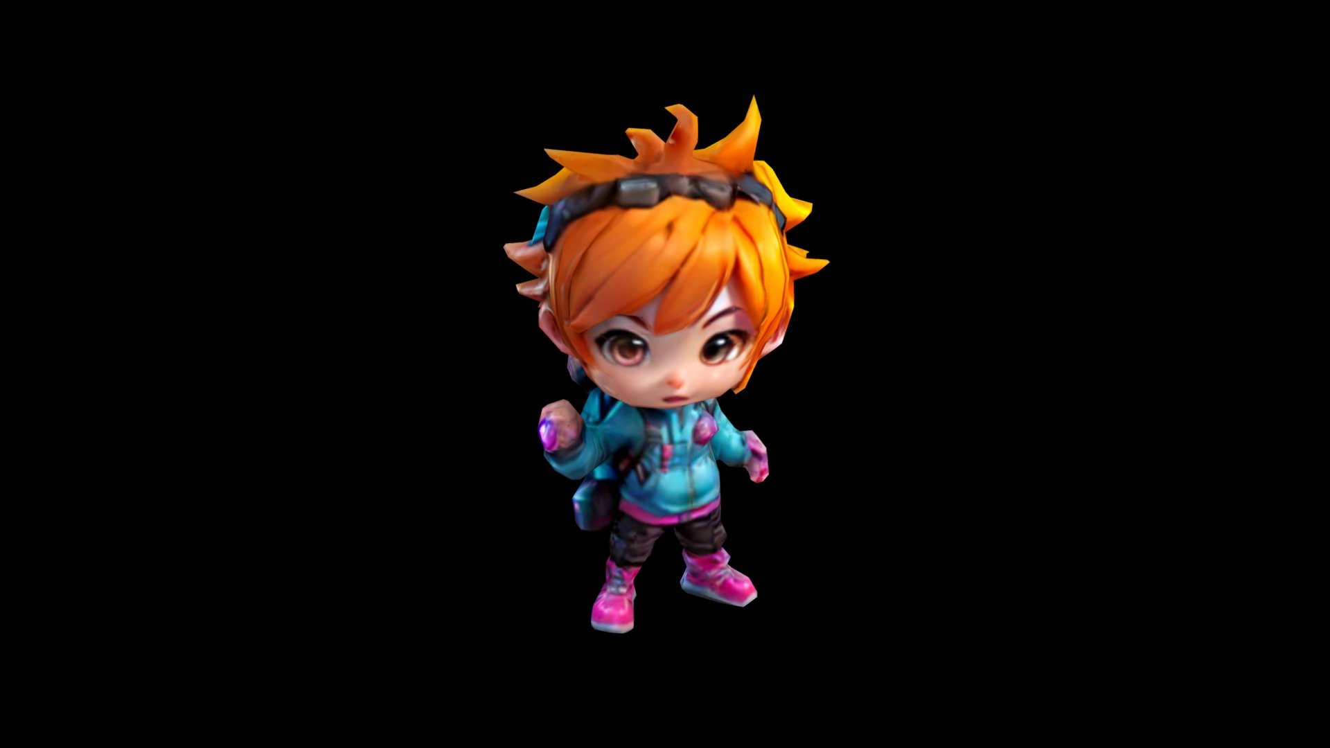 Anime Influenced CGI Character - Download Free 3D model by klrxyz ...