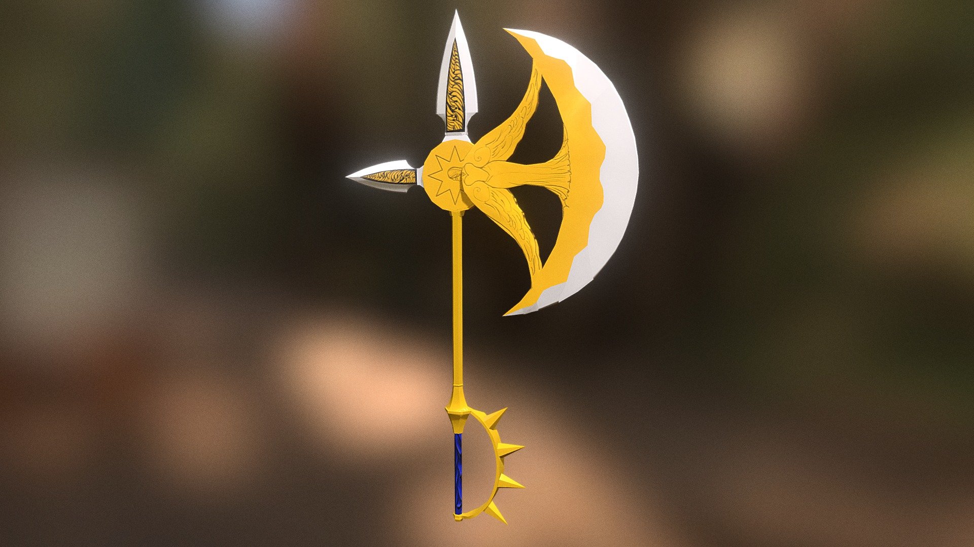 Scanor Axe "Rhitta" - 3D model by PilotOfShadow [e11f8bb] - Sketchfab