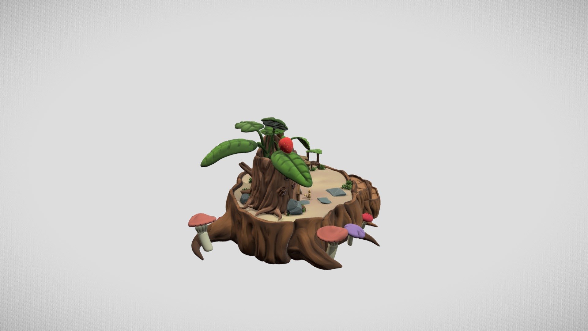Tree House Diorama - Download Free 3D model by Niklas Reincke ...