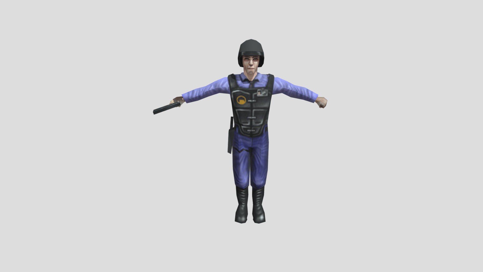 PC Computer - Half- Life - Barney - Download Free 3D model by t458463 ...