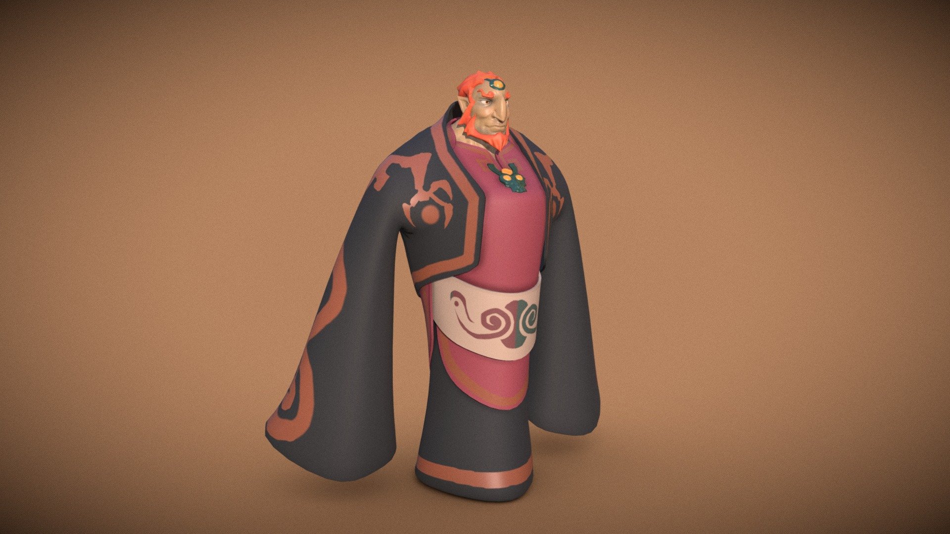 Ganondorf - Download Free 3D model by ArbitraryCanary [e12031e] - Sketchfab
