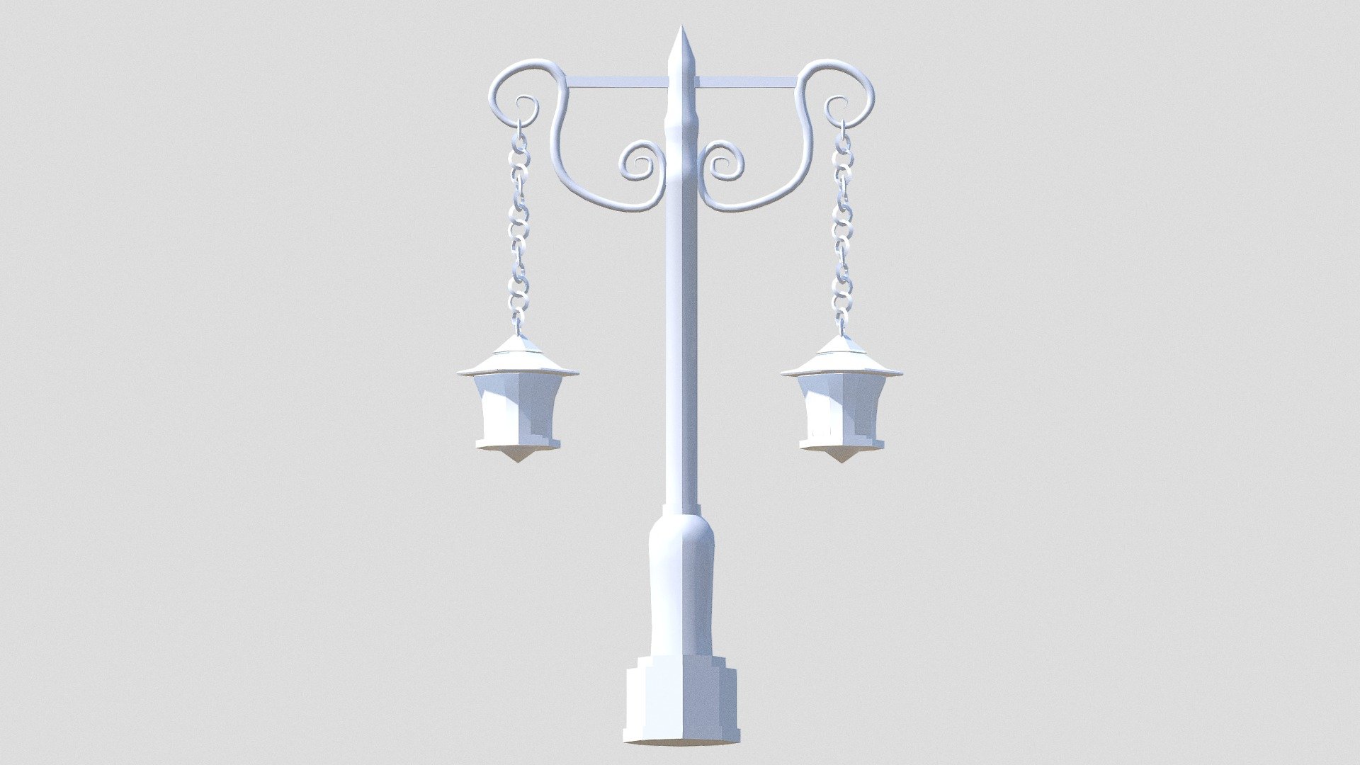 light pole - 3D model by higola [e12244b] - Sketchfab