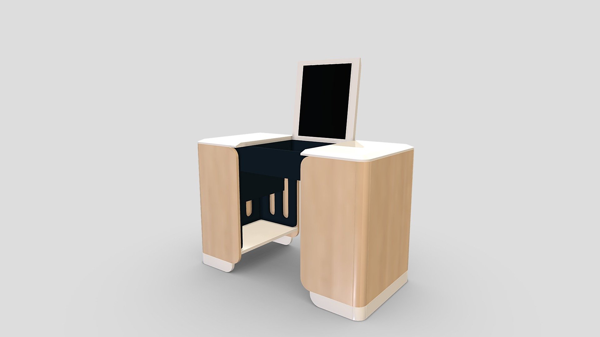 Hey Hatch Dressing Table - 3D model by Actsugi [e122911] - Sketchfab