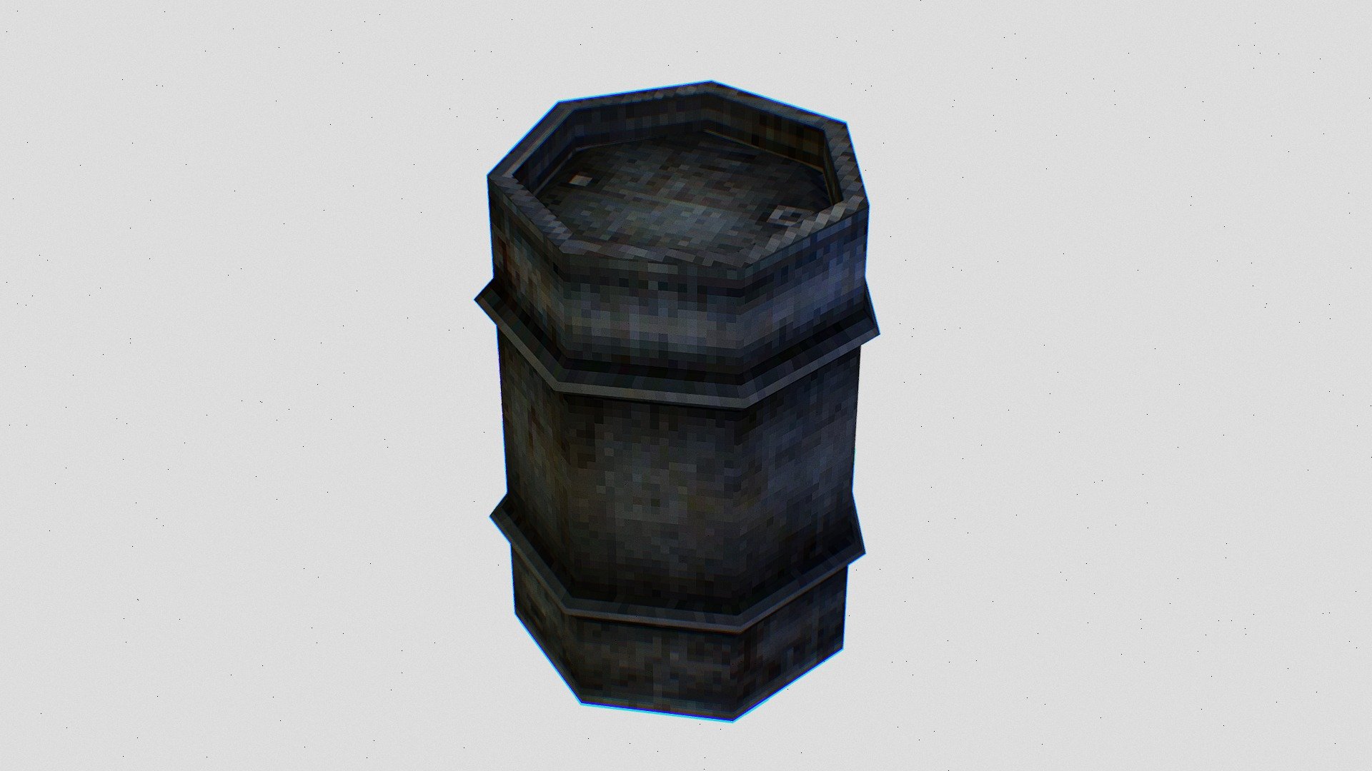 PS1 Style Asset - Metal Barrel - Buy Royalty Free 3D model by ...