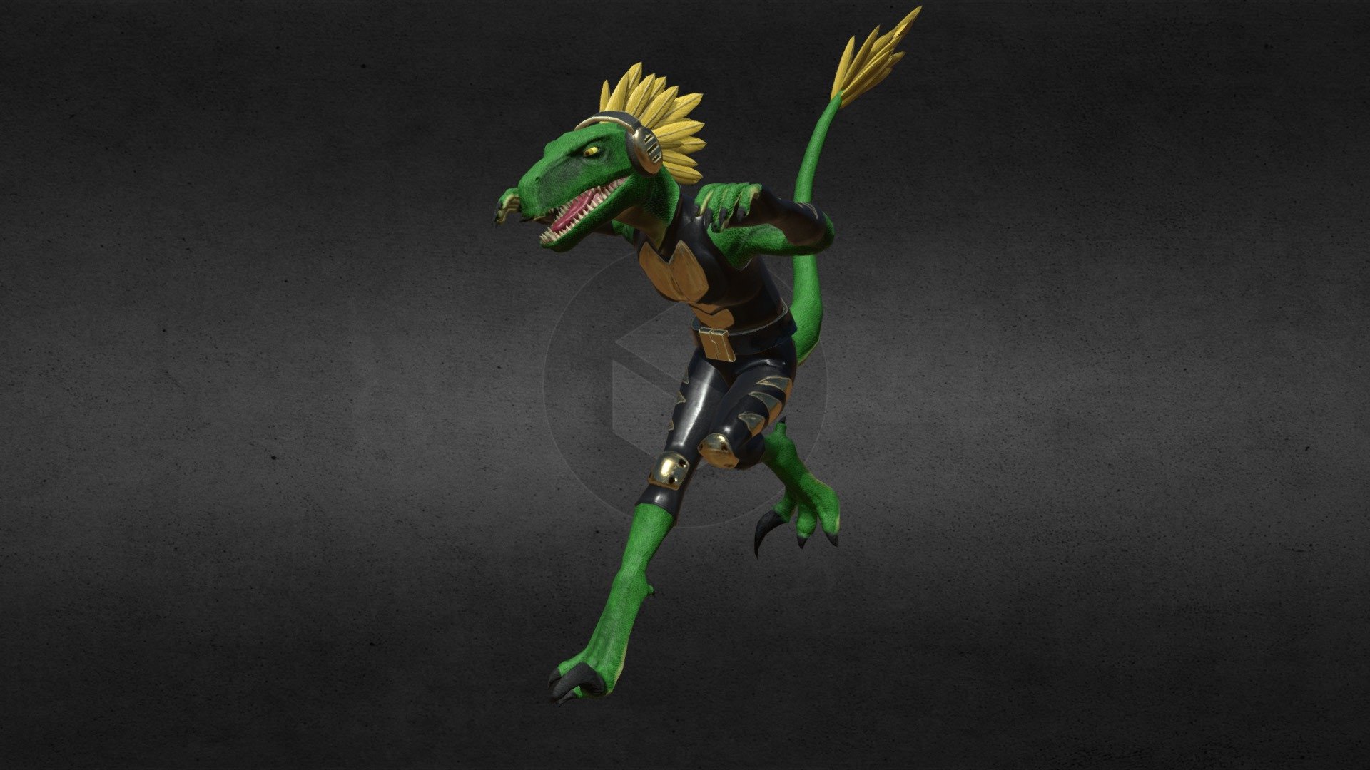 Scales: Saurian Superhero - 3D model by SamAlbro [e124e3b] - Sketchfab