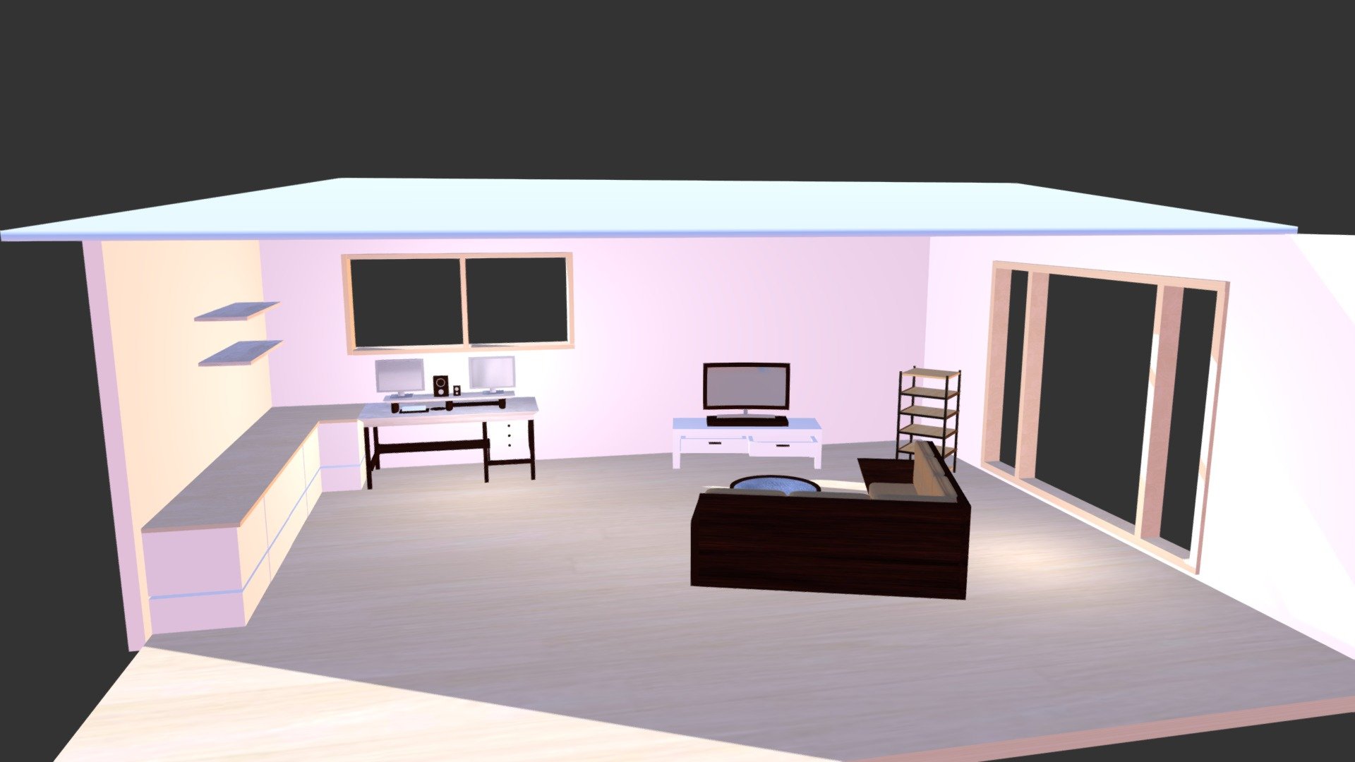 vr room - Download Free 3D model by amyperelberg [e12568b] - Sketchfab