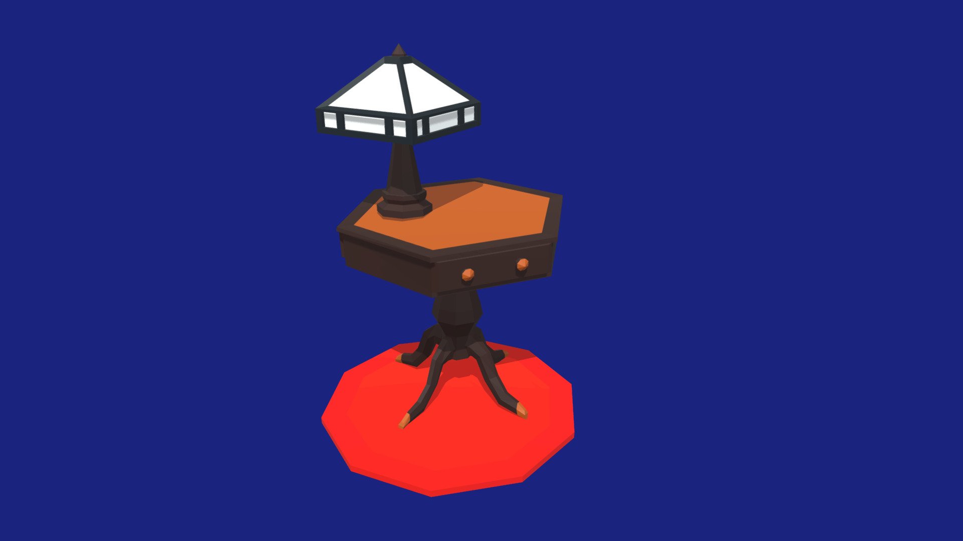 End Table - Download Free 3D model by djcarson [e1278f9] - Sketchfab