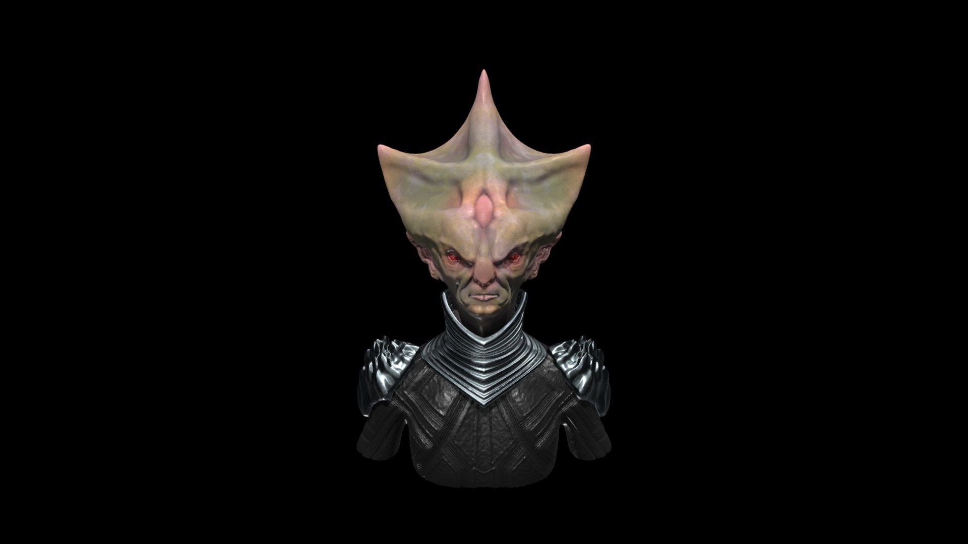 Alien Commander - 3D model by invictusdesigns [e128a29] - Sketchfab