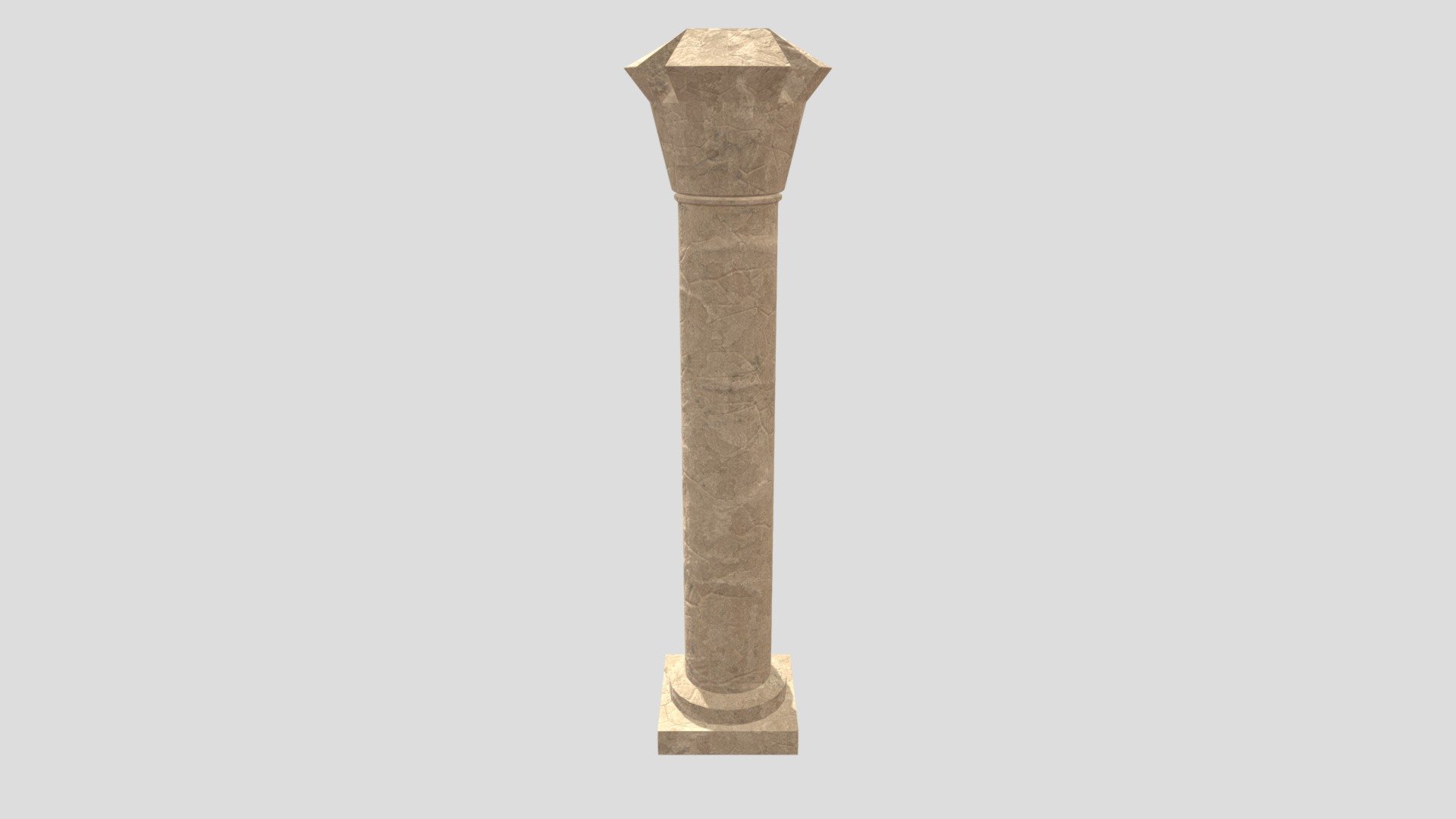 pillar - 3D model by Mihael Stanchev (@Michmazmoz) [e12bd4e] - Sketchfab