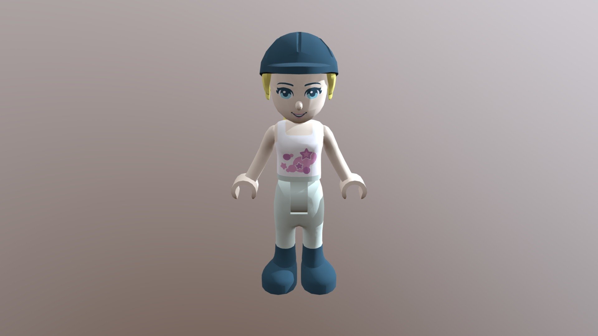 LEGO GIRL - Download Free 3D model by sega777747 [e12d38d] - Sketchfab